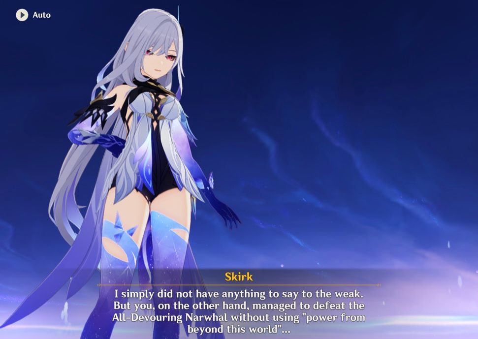 This name is hella ugly, but looks like she would be a cool playable character Genshin Impact ...