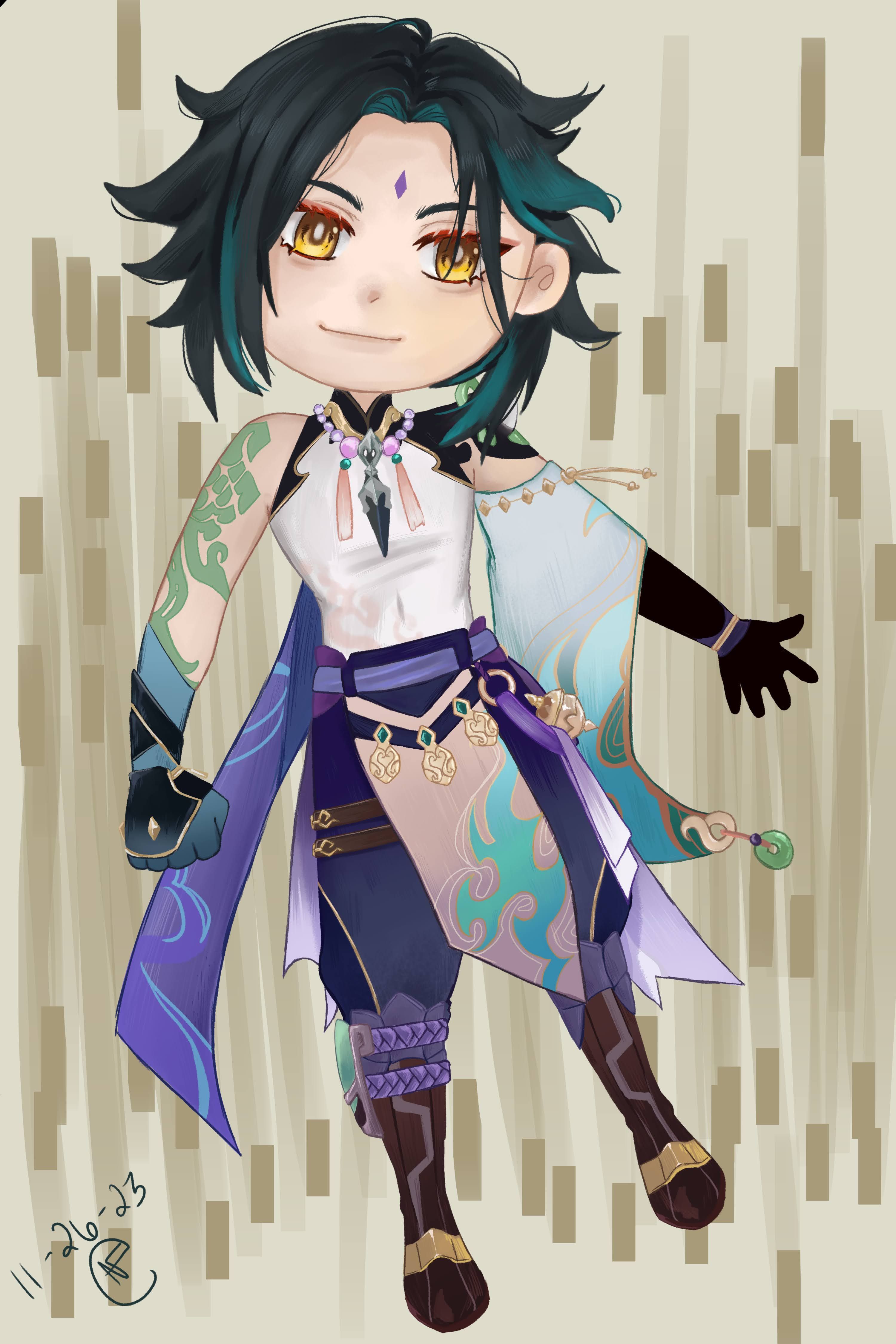 Xiao chibi attempt Genshin Impact | HoYoLAB