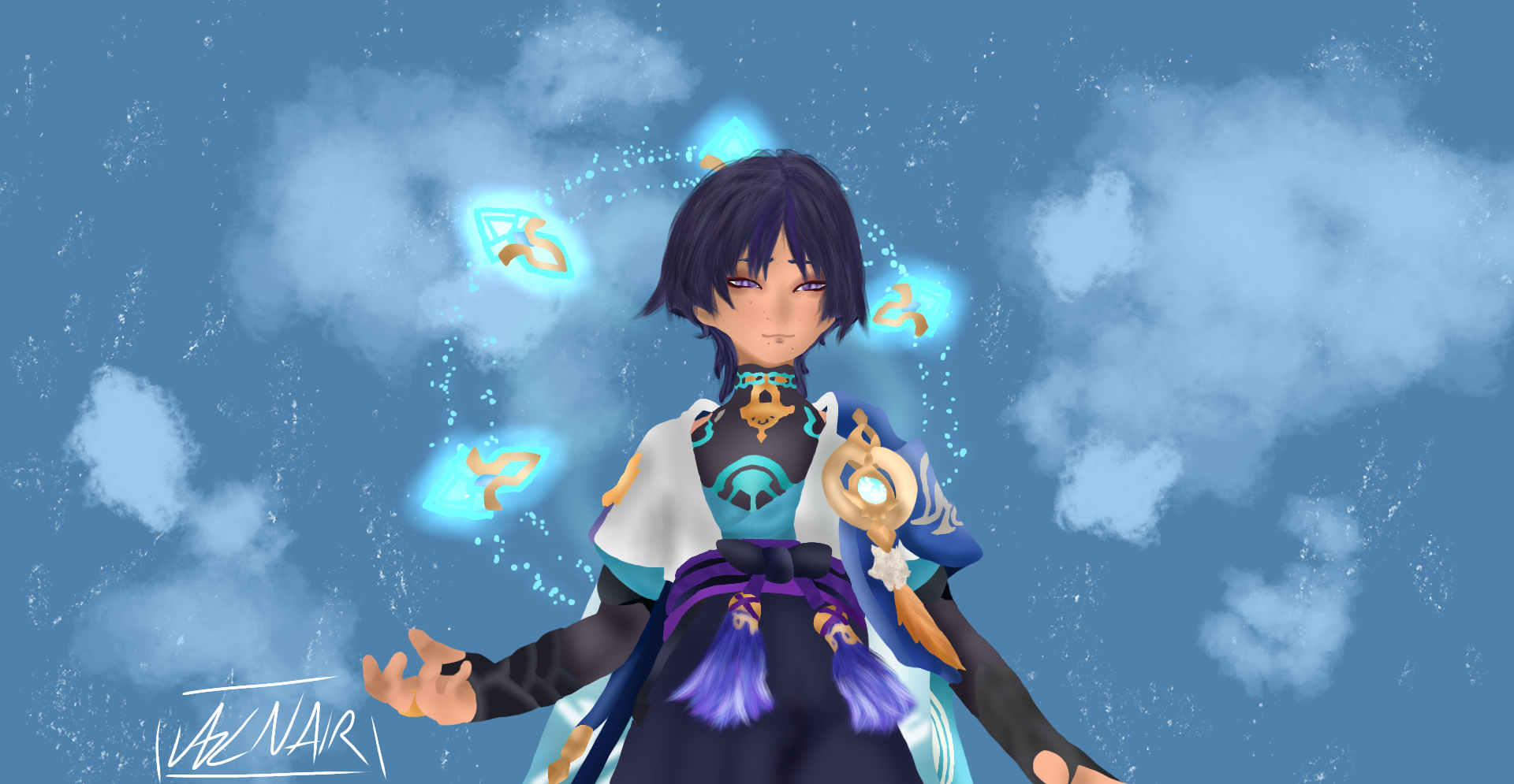 SCARA DRAWING FINISHED!!! Genshin Impact | HoYoLAB