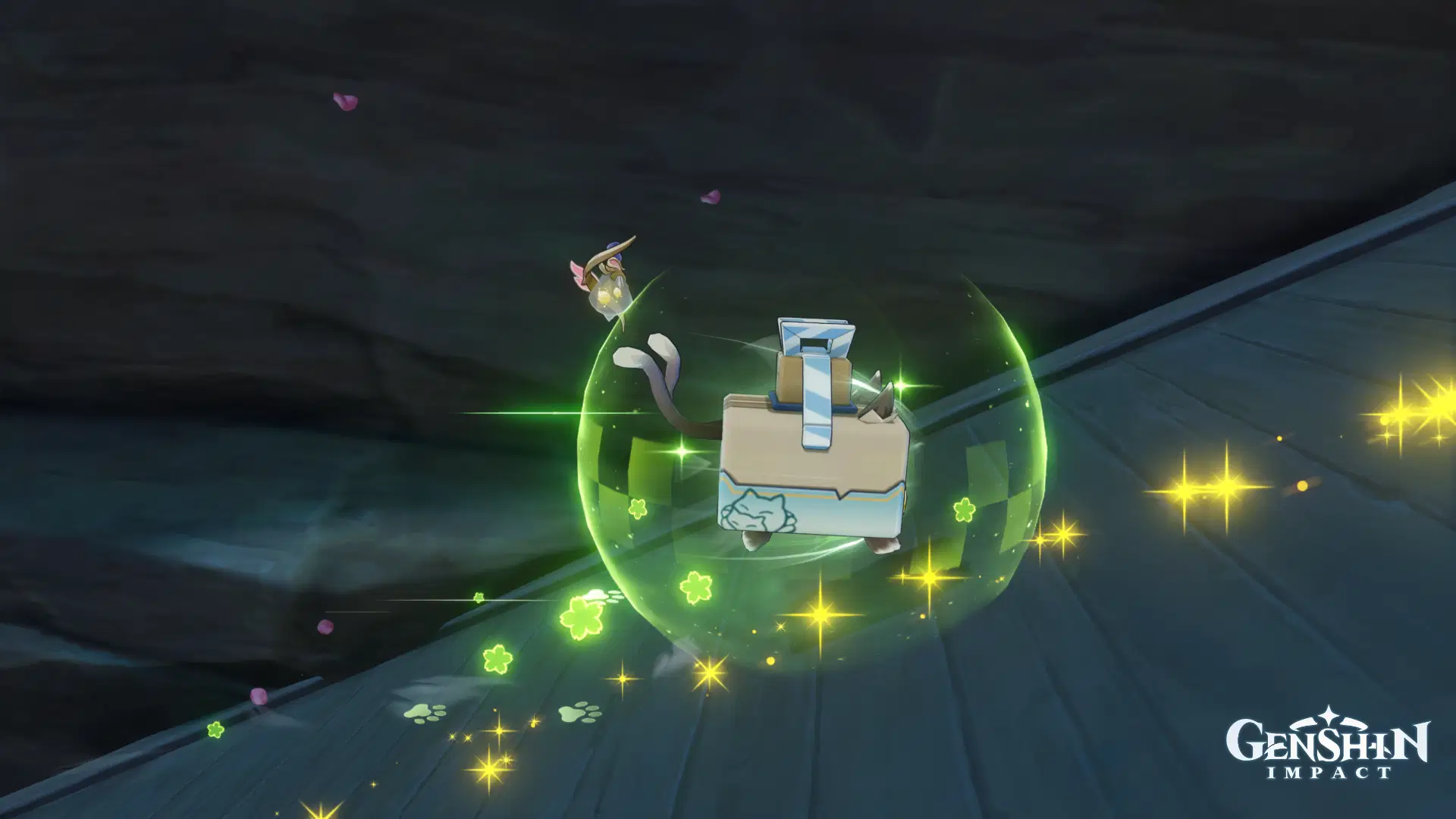 Nhân vật nhân viên giao hàng công ty chuyển phát Komaniya tại Inazuma ...