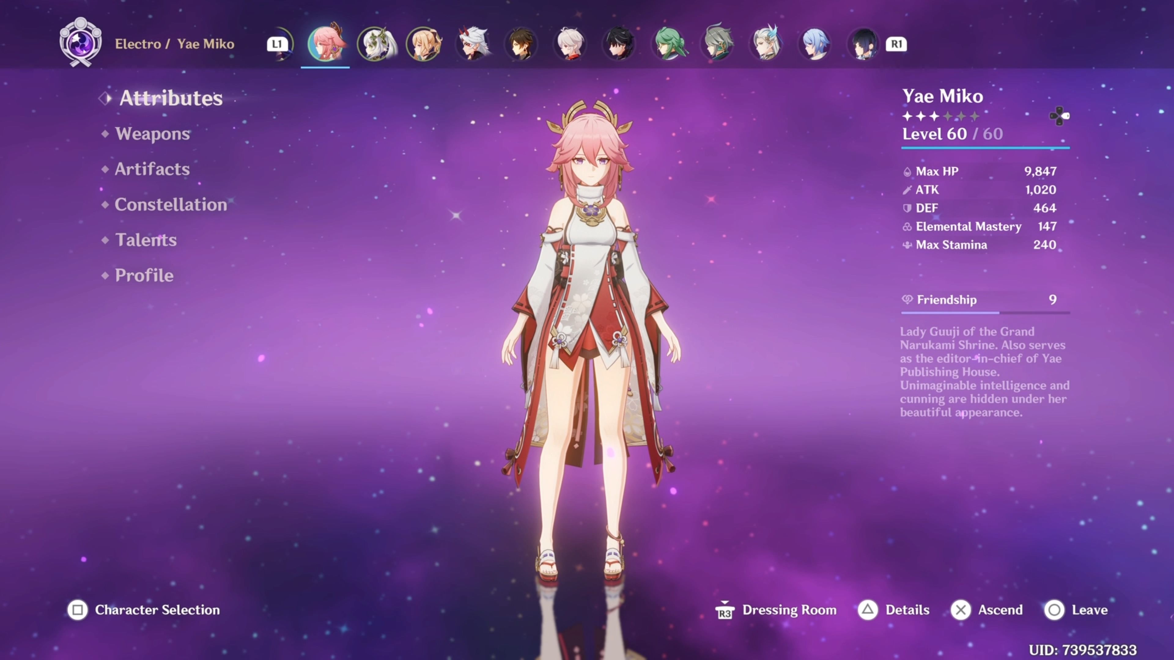 It was voted I build Yae Miko, here is her starting build… Genshin ...