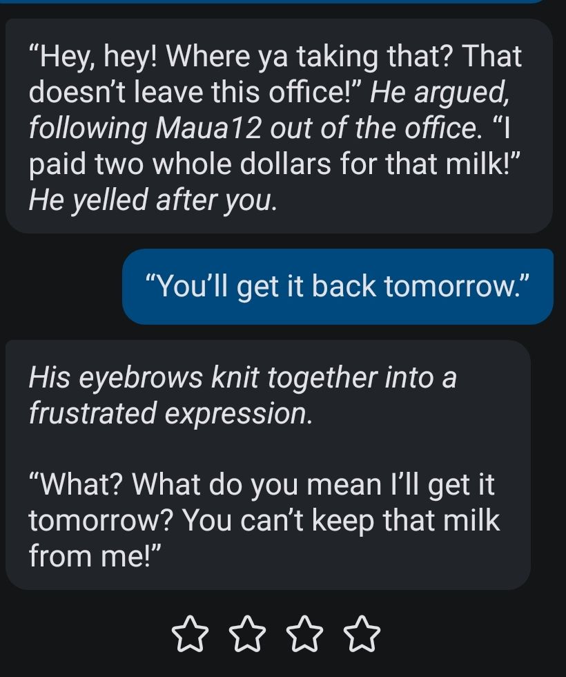 listen, i'm trying to have a normal conversation, right? | HoYoLAB