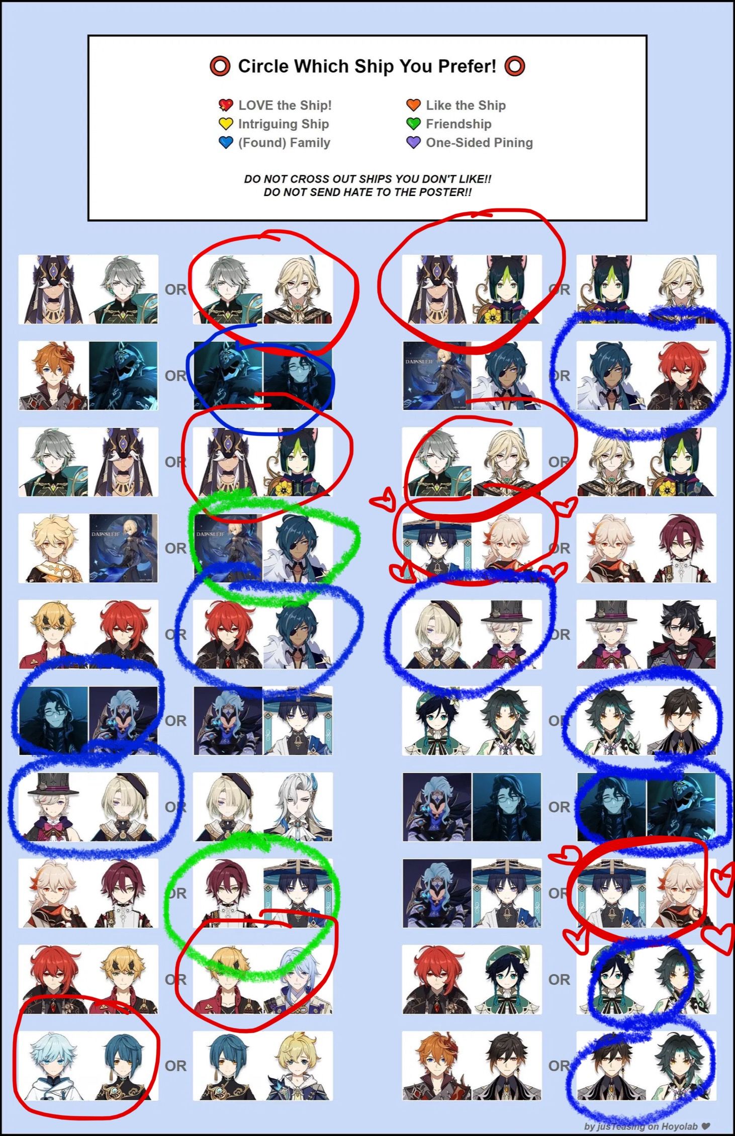 ship chart