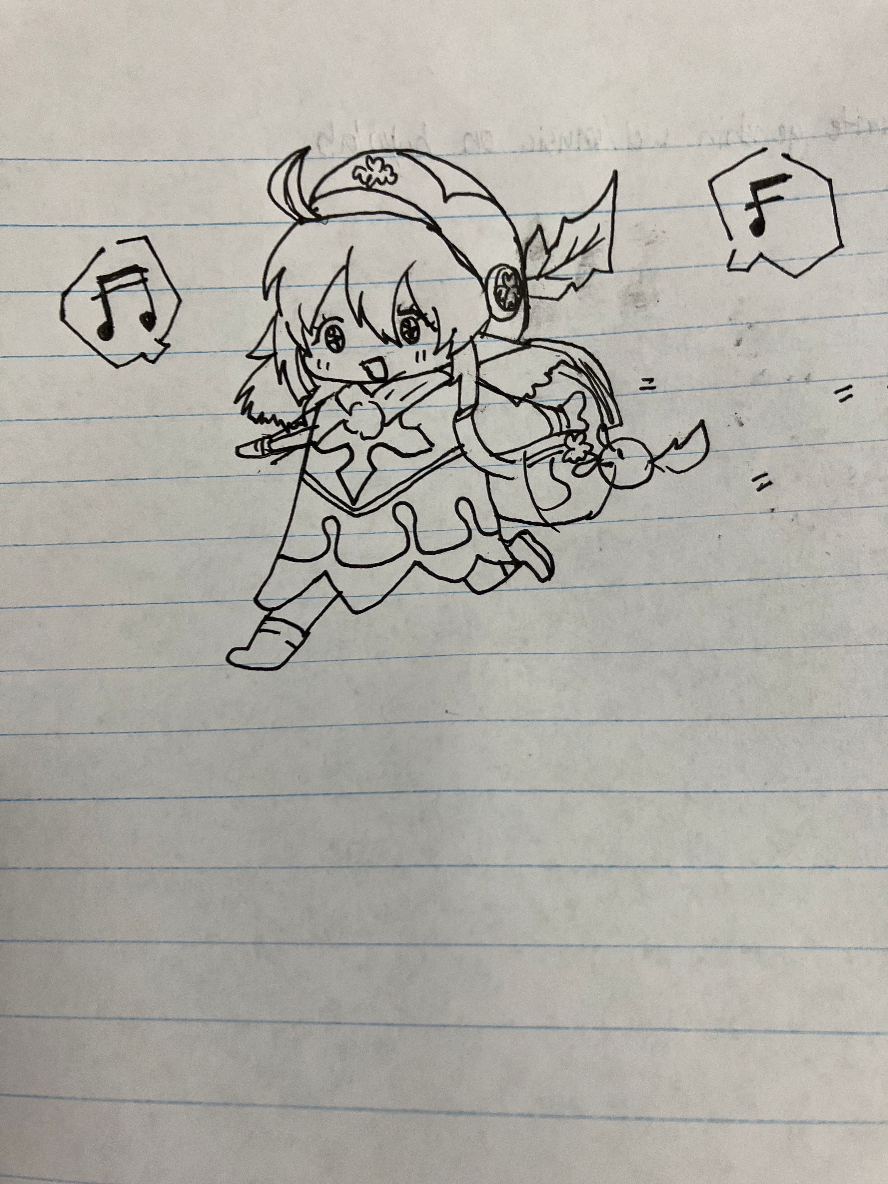 The Klee I Drew in 5 mins… Genshin Impact | HoYoLAB