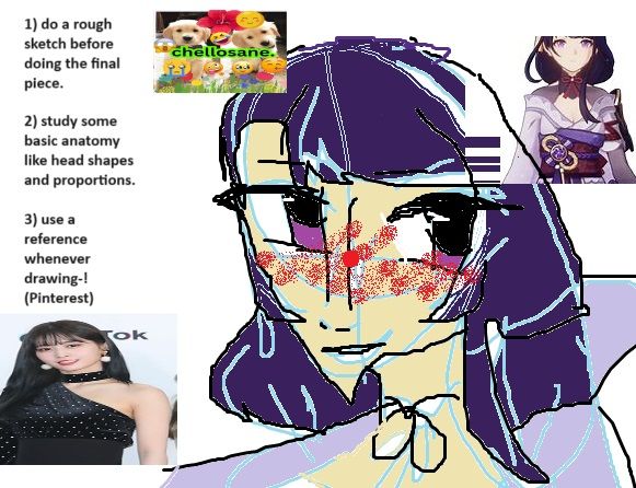 Reidon shougun art! ️🫰 Genshin Impact | HoYoLAB