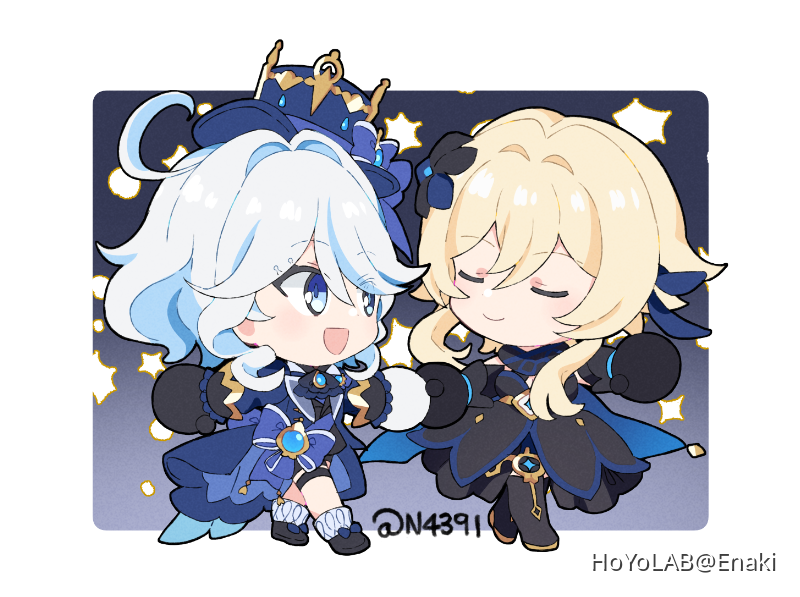 Furina and Abyss Princess Lumine Genshin Impact | HoYoLAB