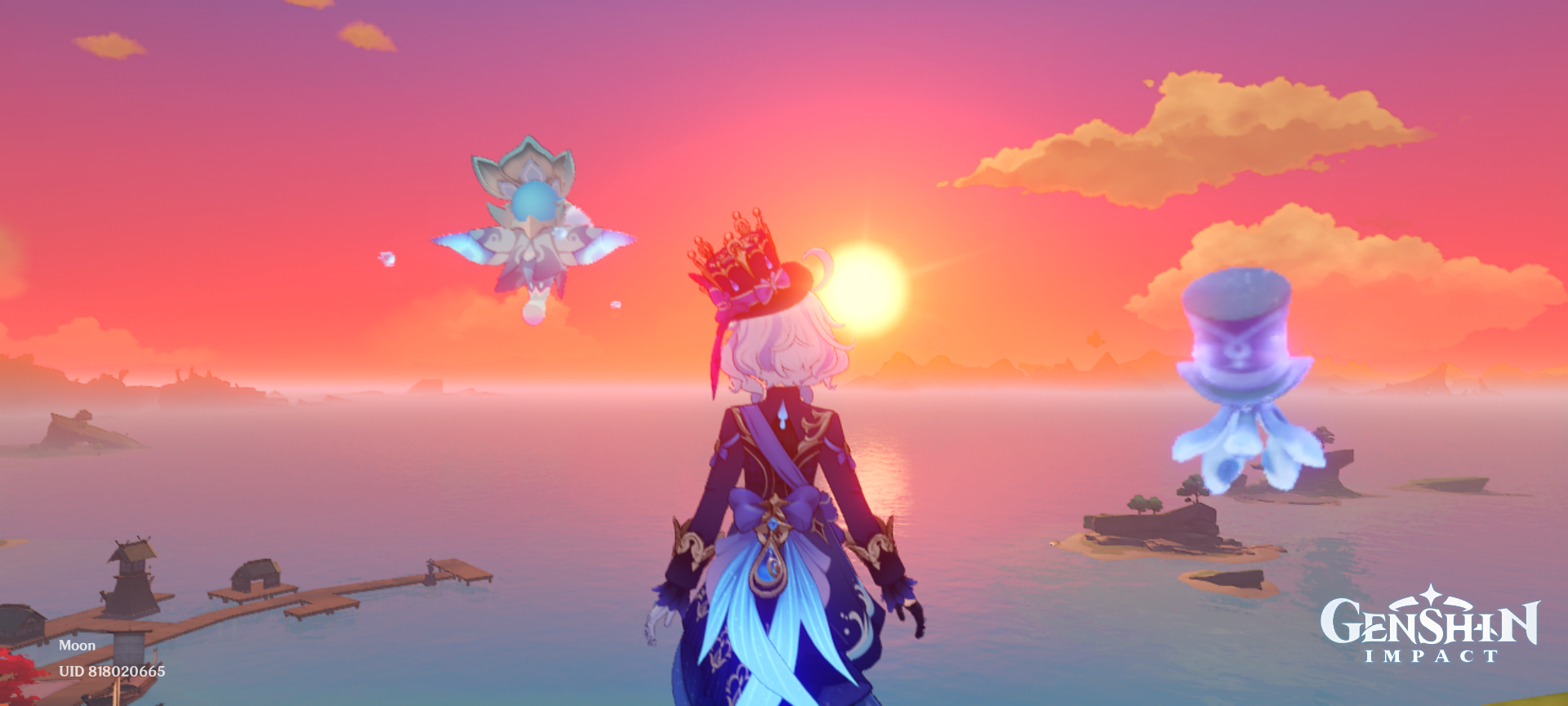 Chilling and enjoying Inazuman Sunset ️ Genshin Impact | HoYoLAB