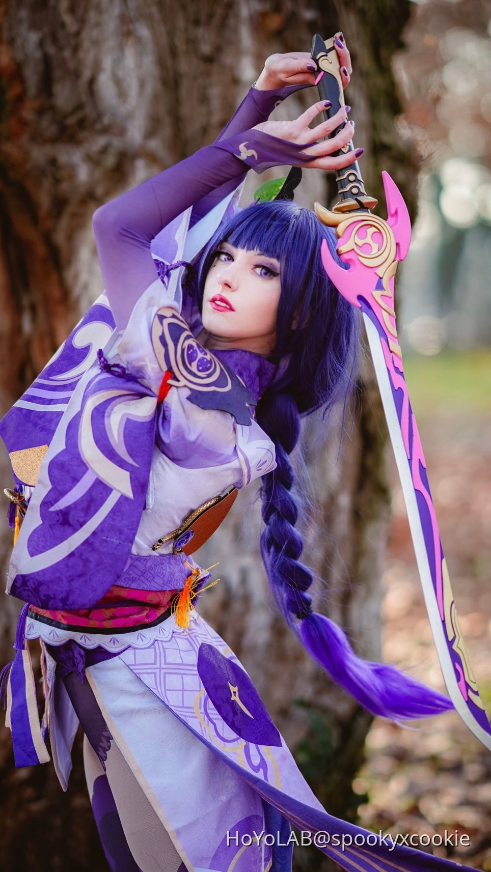 Raiden Shogun cosplay 💜⚡️ Genshin Impact | HoYoLAB