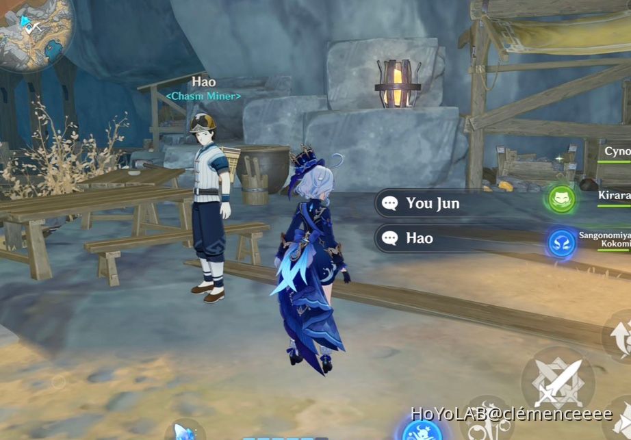 why is the girl here gone?? i need to level up my light thingy Genshin ...