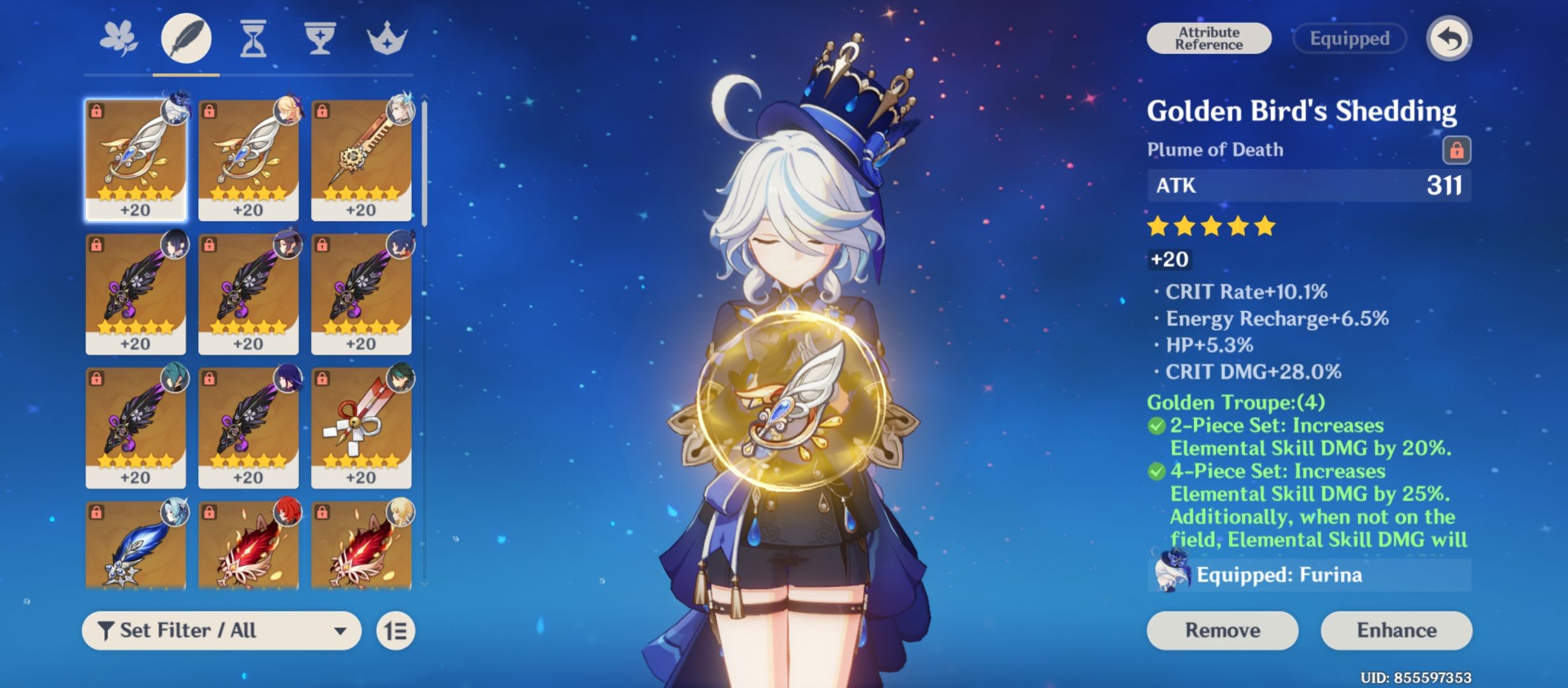 Perfect Feather 🙀 Genshin Impact | HoYoLAB