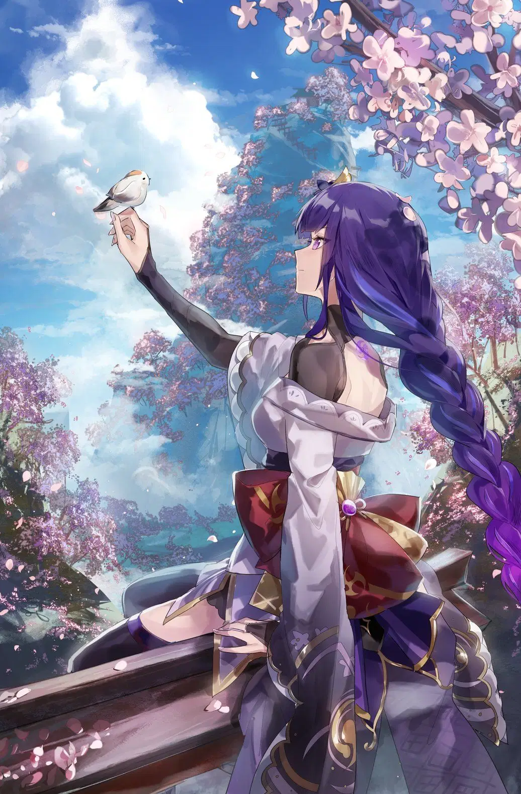 Raiden... is... descending!!! Genshin Impact | HoYoLAB