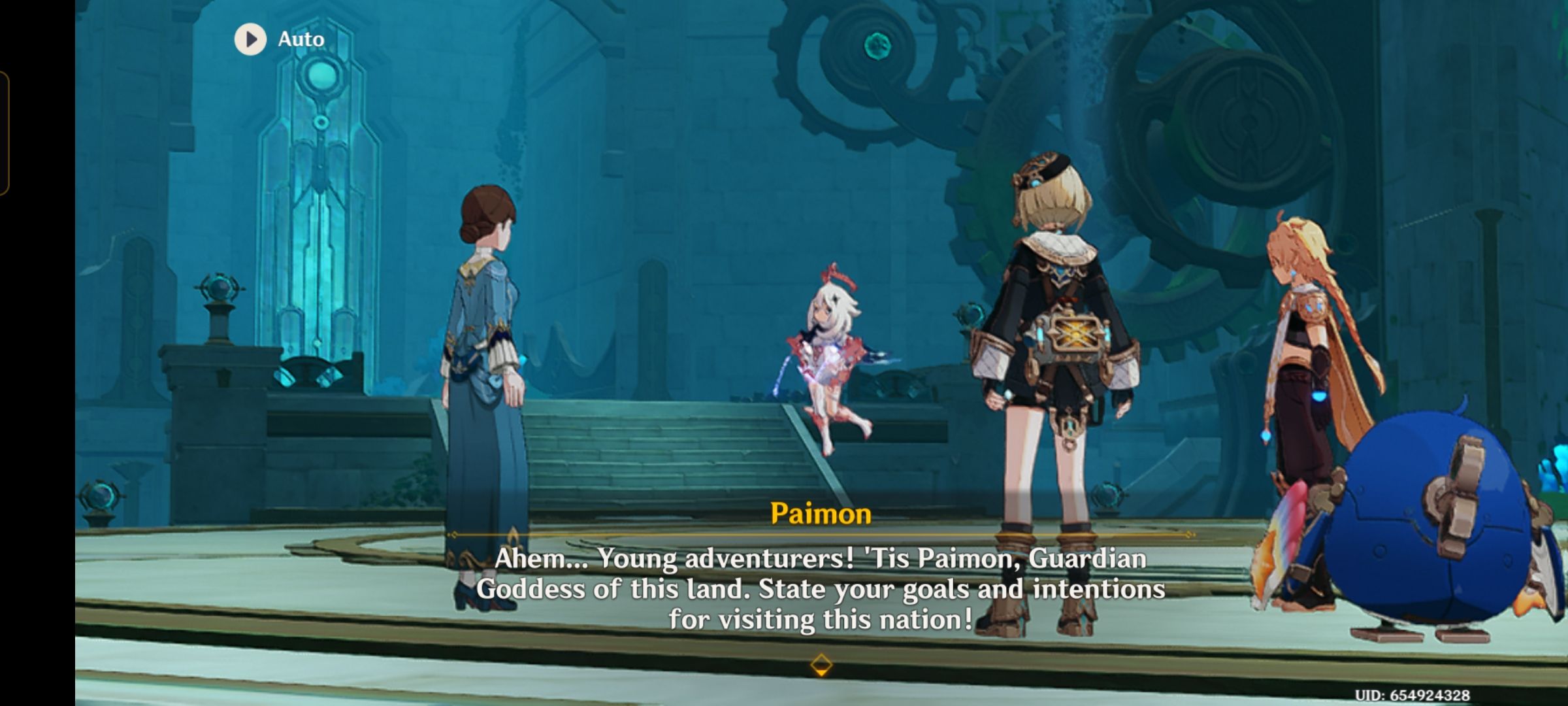 Guardian Godess Paimon Genshin Impact | HoYoLAB