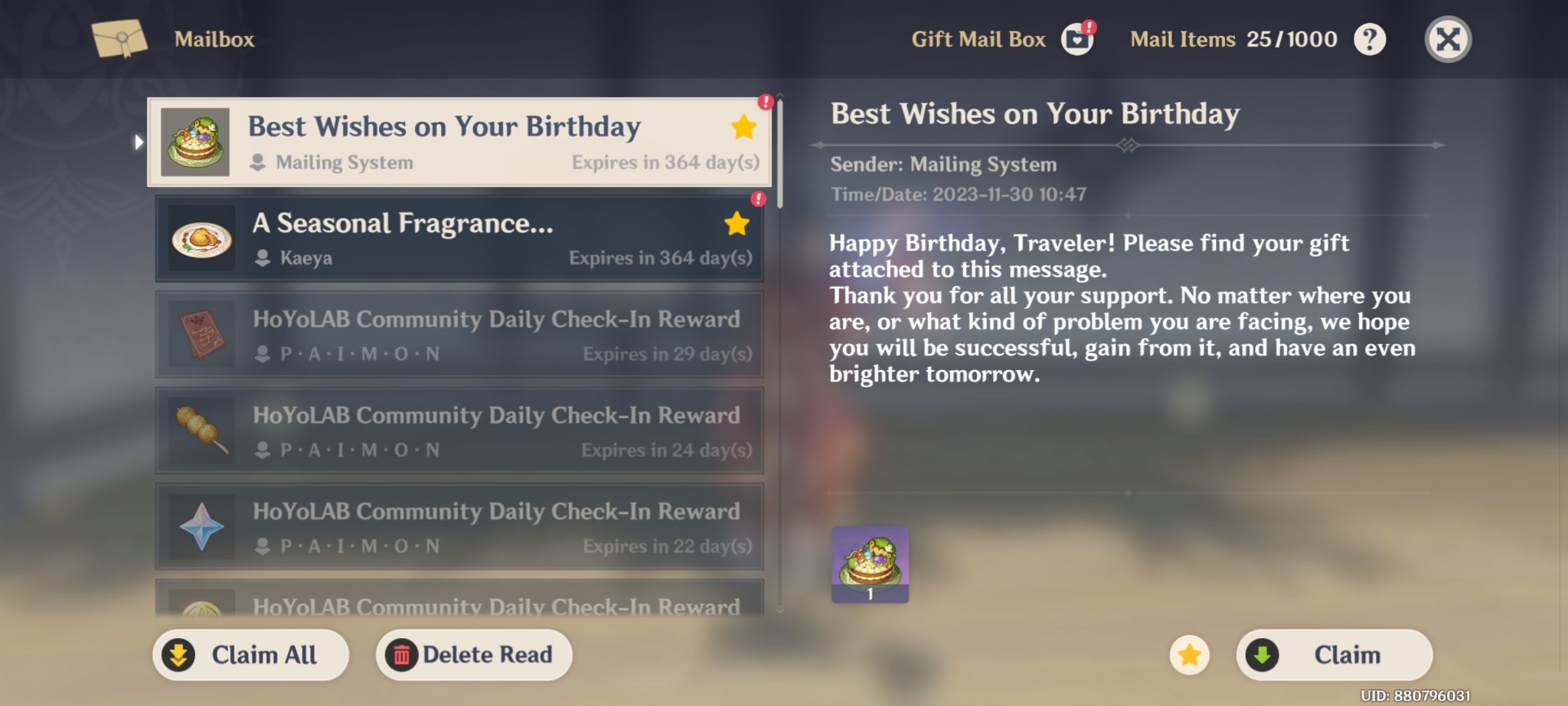 Birthday Wishes from Genshin Genshin Impact | HoYoLAB