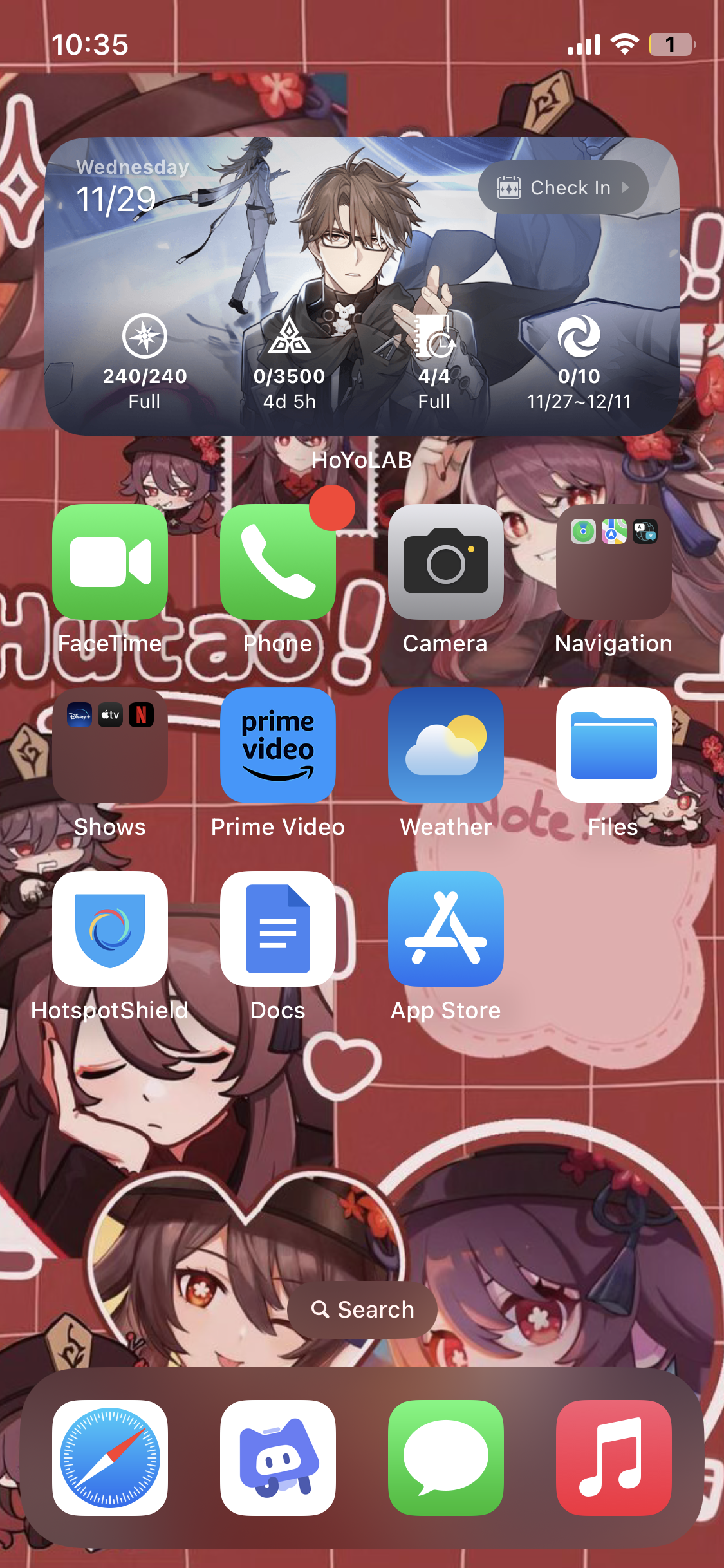 My lock screen what are yours? Genshin Impact | HoYoLAB