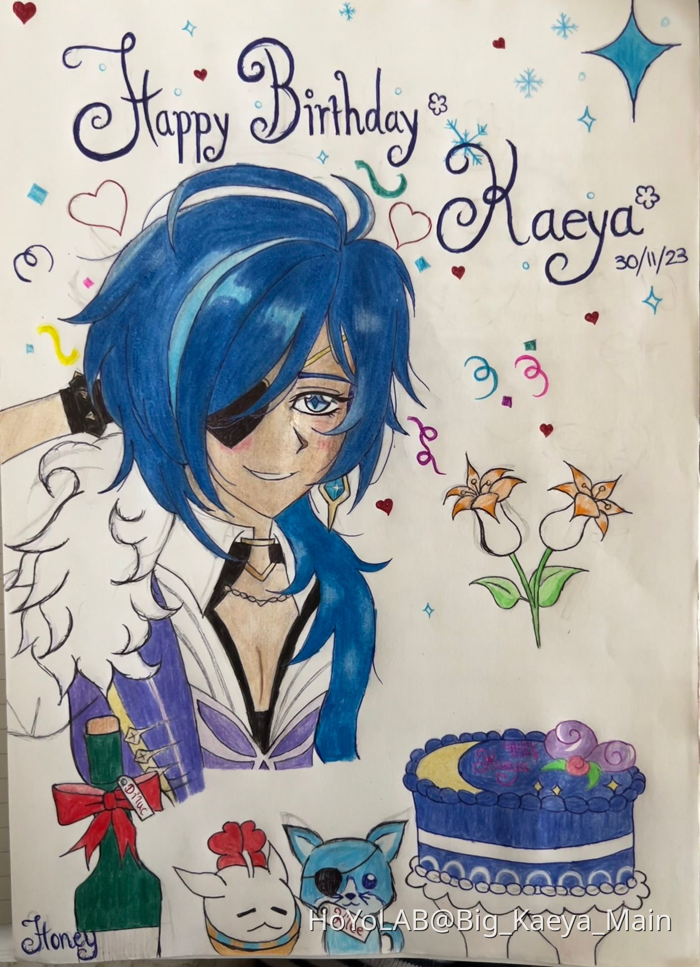 💙Happy birthday Kaeya 💙 Genshin Impact | HoYoLAB