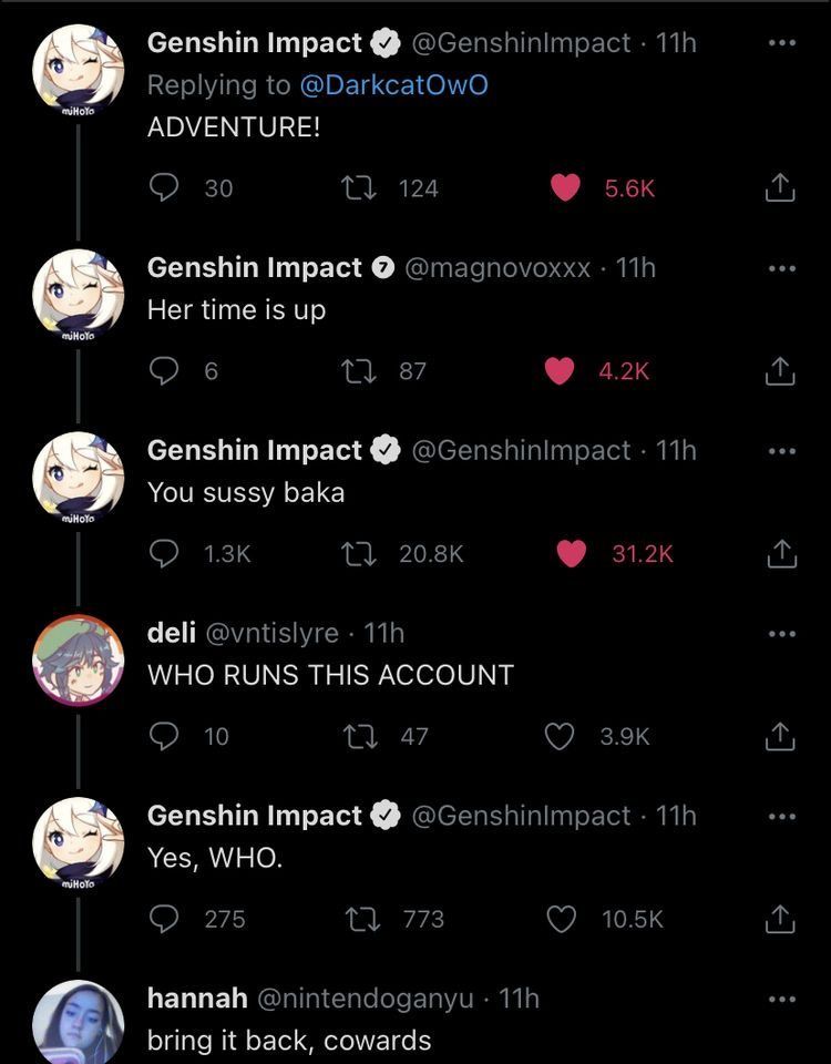 genshin impact acc Genshin Impact | HoYoLAB