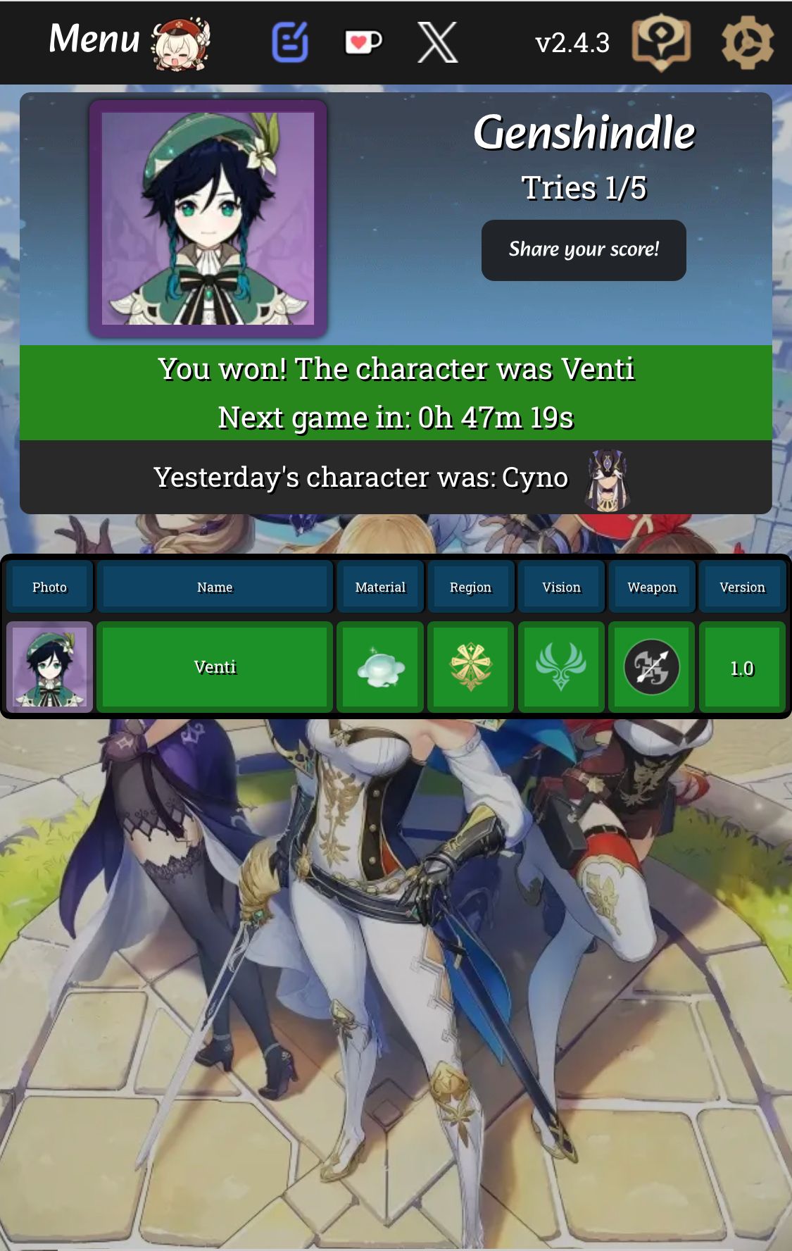 Genshindle Genshin Impact | HoYoLAB