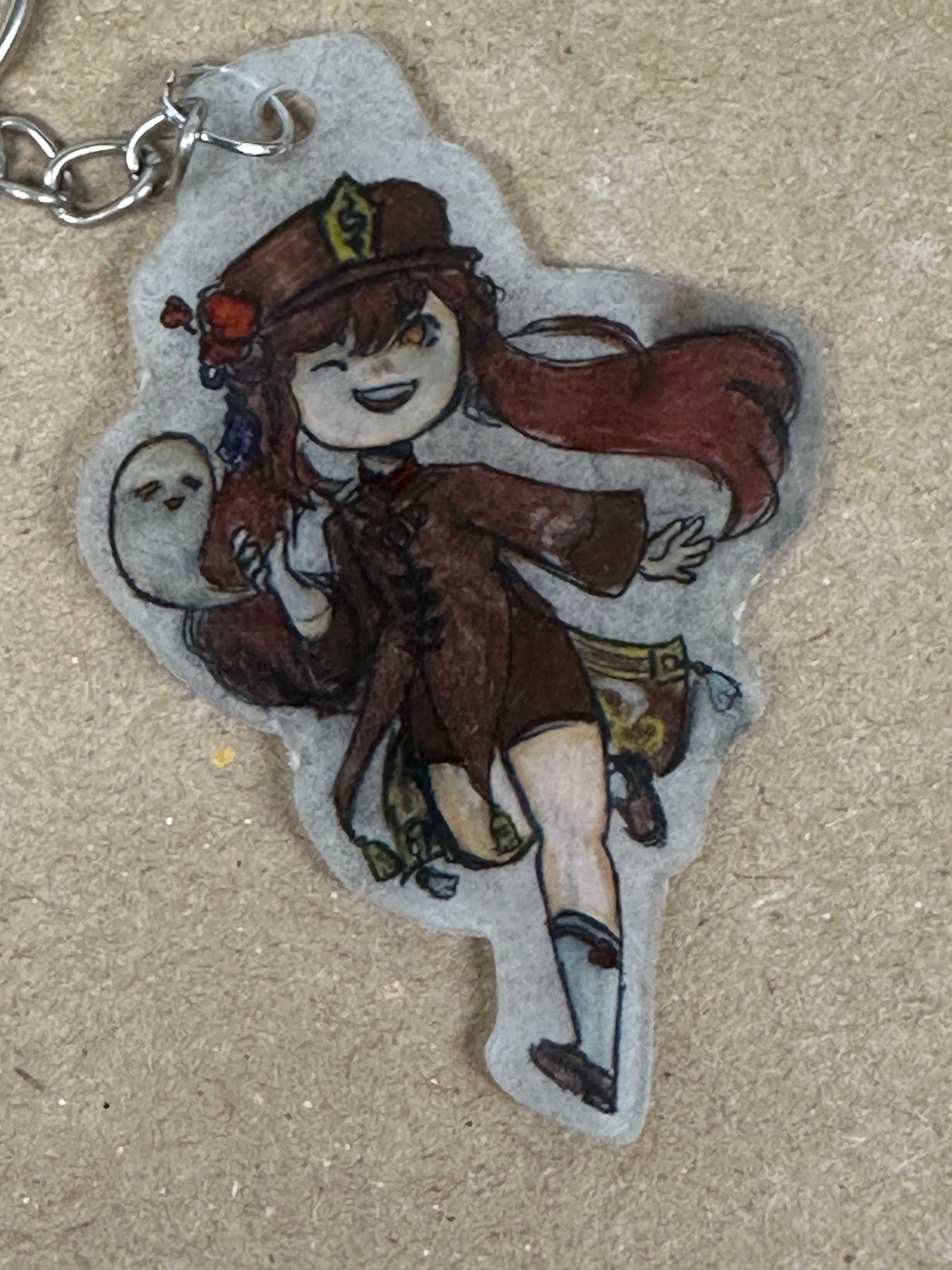 Hu Tao Keychain! Genshin Impact | HoYoLAB