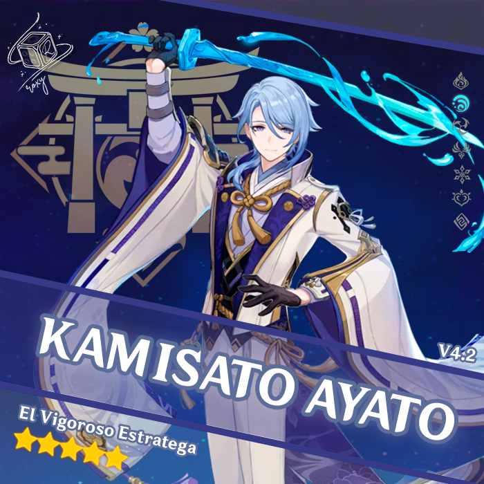 [Versión 4.2] 🌊Kamisato Ayato Main DPS: Build y Equipos🌊 Genshin Impact ...