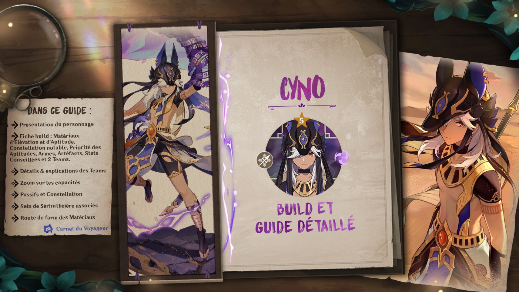 [Version 4.2] Cyno | Guide complet : Main DPS Électro Genshin Impact | HoYoLAB