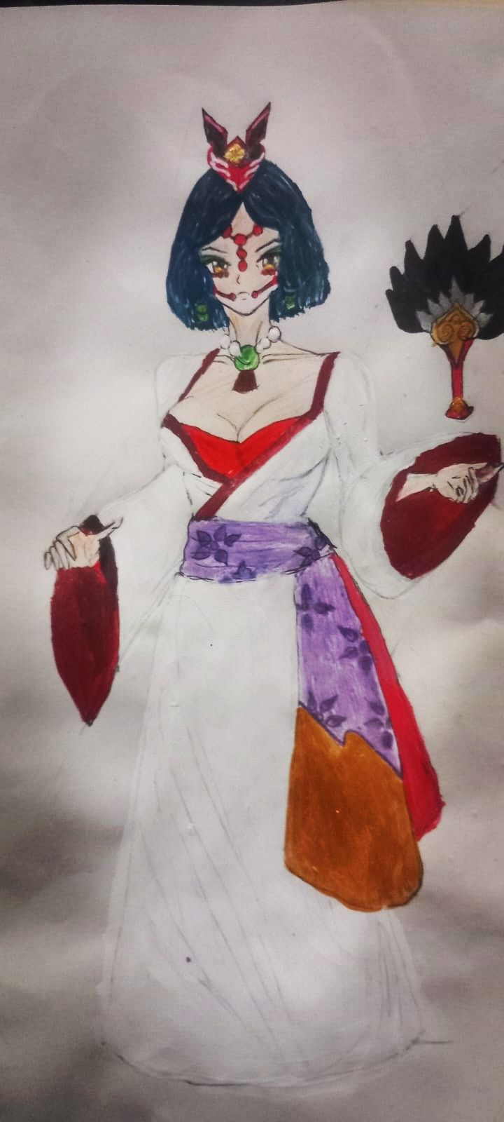 Demon Slayer / Kujou Sara as Mother Demon ~ | HoYoLAB