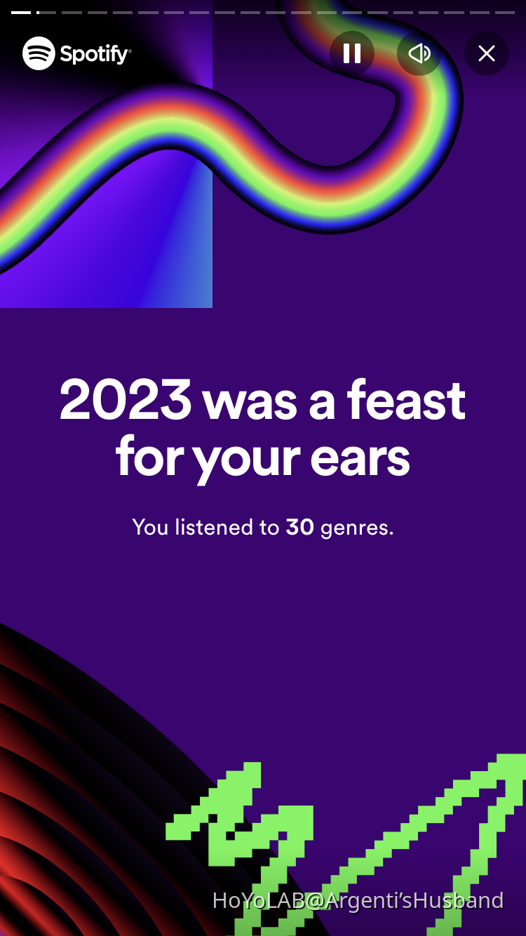 My Spotify Wrapped this year is so silly tbh | HoYoLAB