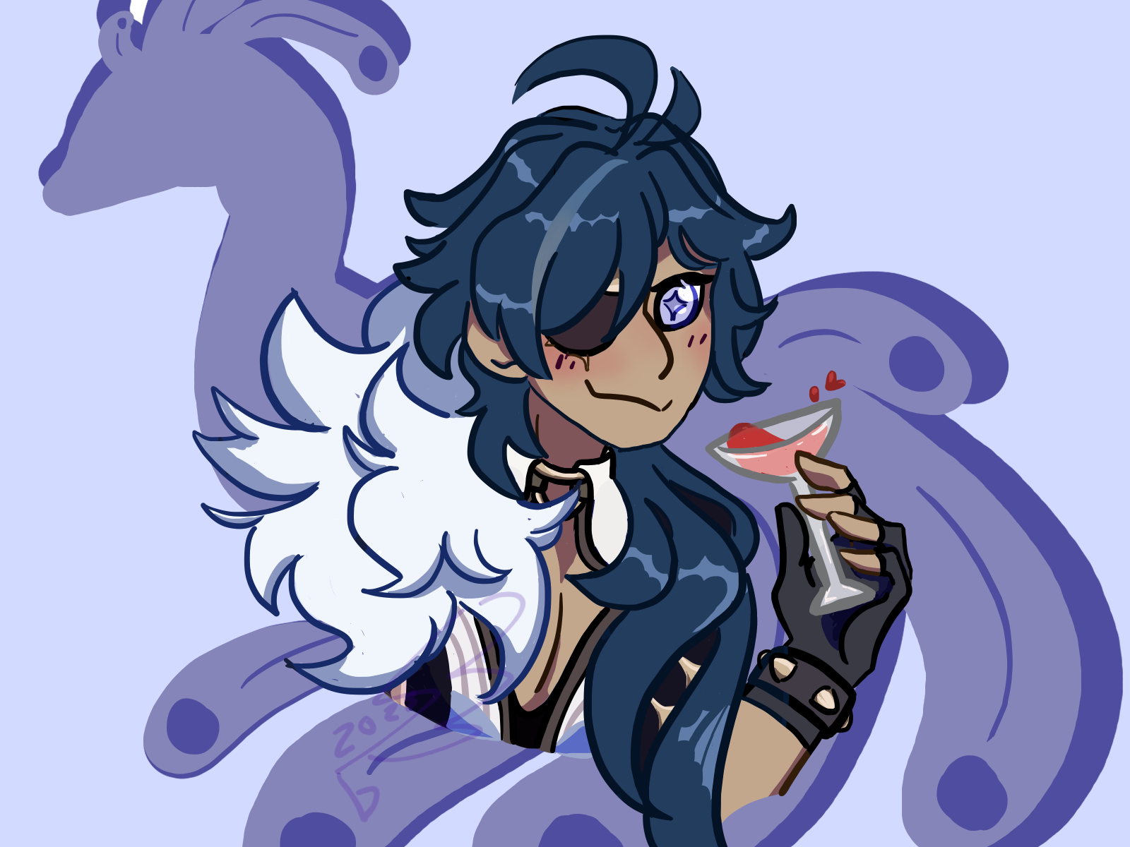 Happy Bday Kaeya!!! 💙💜 Genshin Impact | HoYoLAB