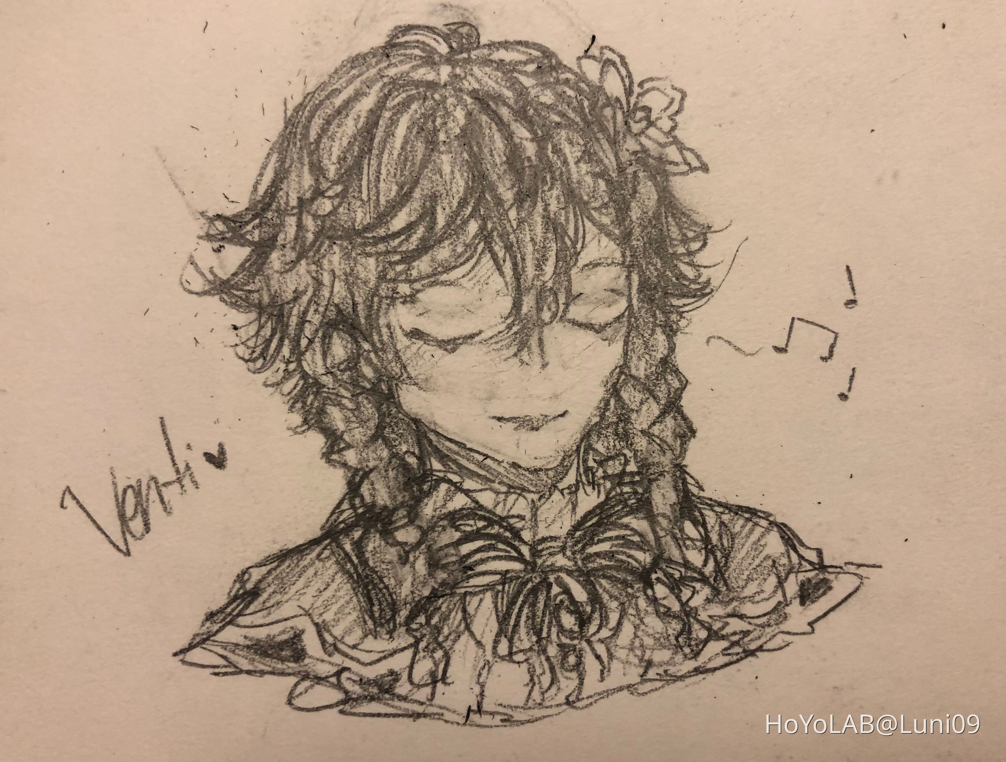 venti drawing !!!! Genshin Impact | HoYoLAB