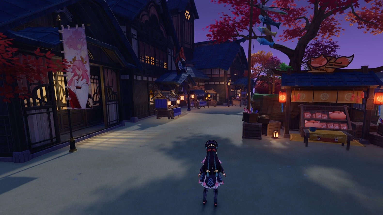 Inazuma Tea Pot Big project pt.3/4 (outdoor) Port Town Genshin Impact ...