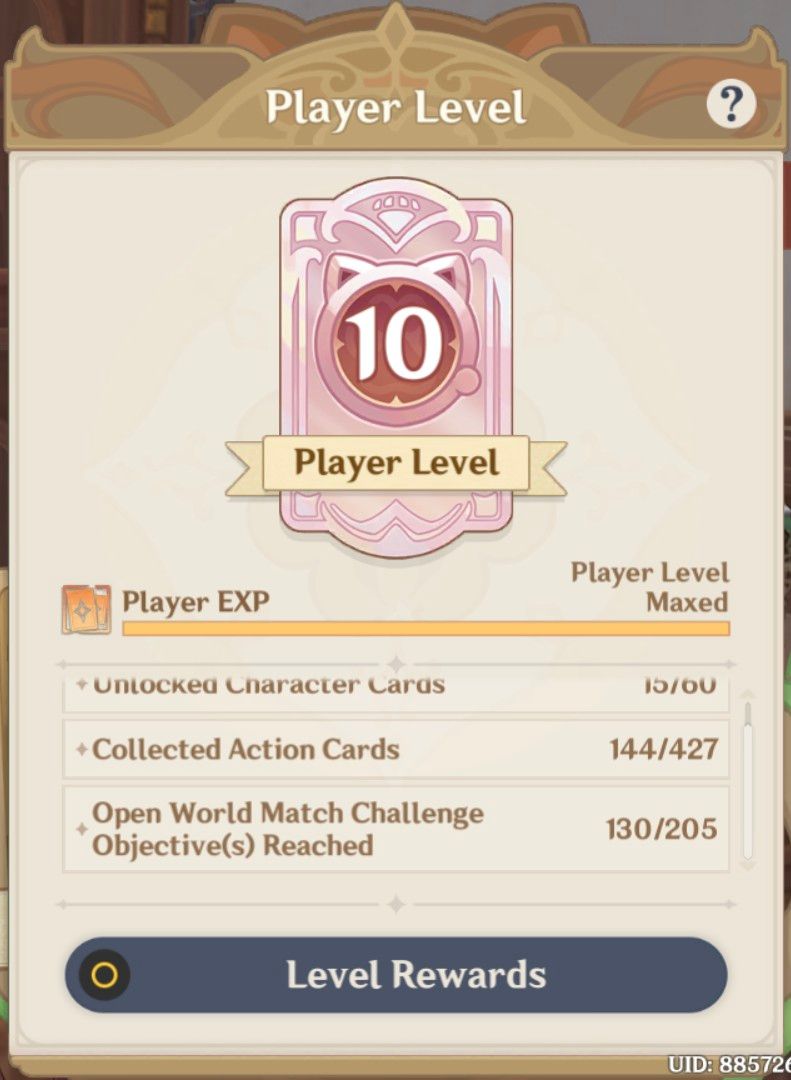 LeveL 10 TCG ( Little achievement to share ) Genshin Impact | HoYoLAB