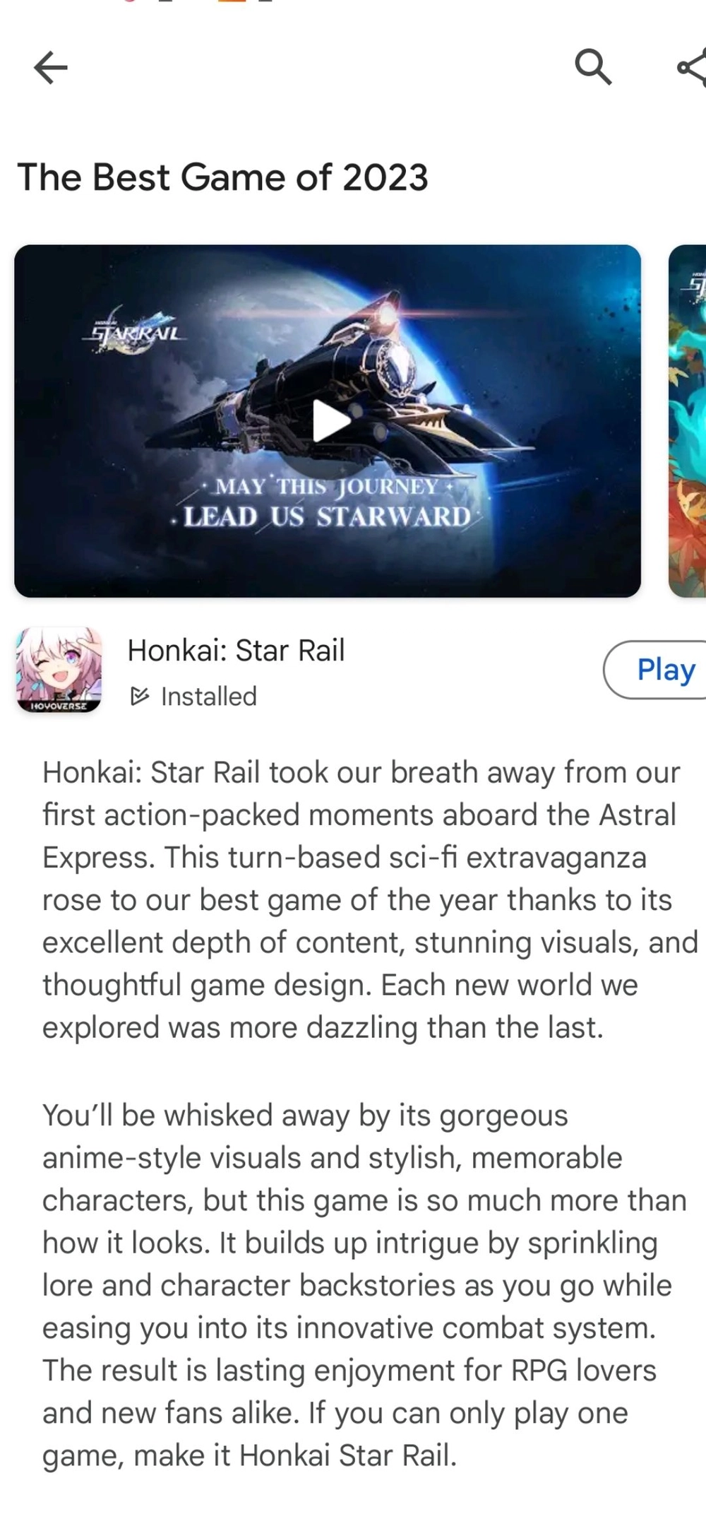 Congratulations to Honkai: Star Rail 🎊 Honkai: Star Rail | HoYoLAB