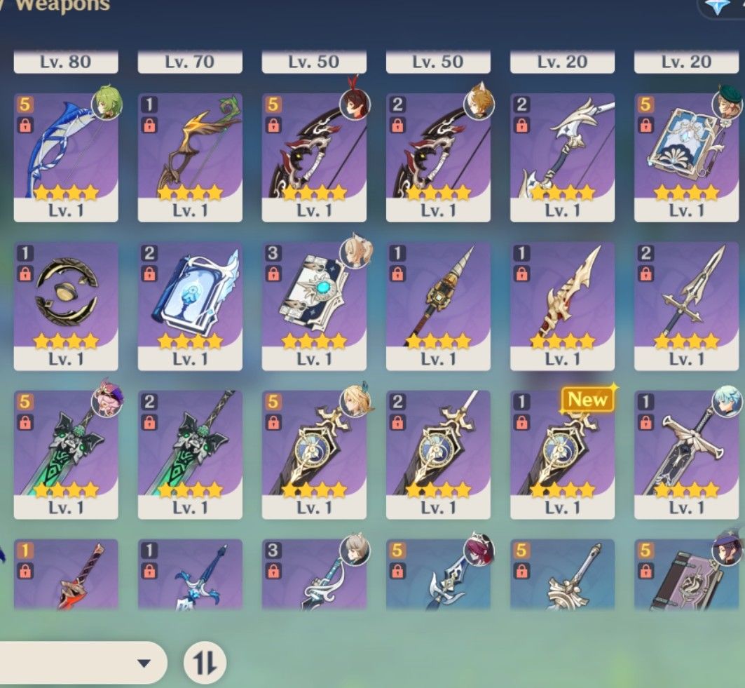 Help!!..they cursed me with these useless weapons. Genshin Impact | HoYoLAB