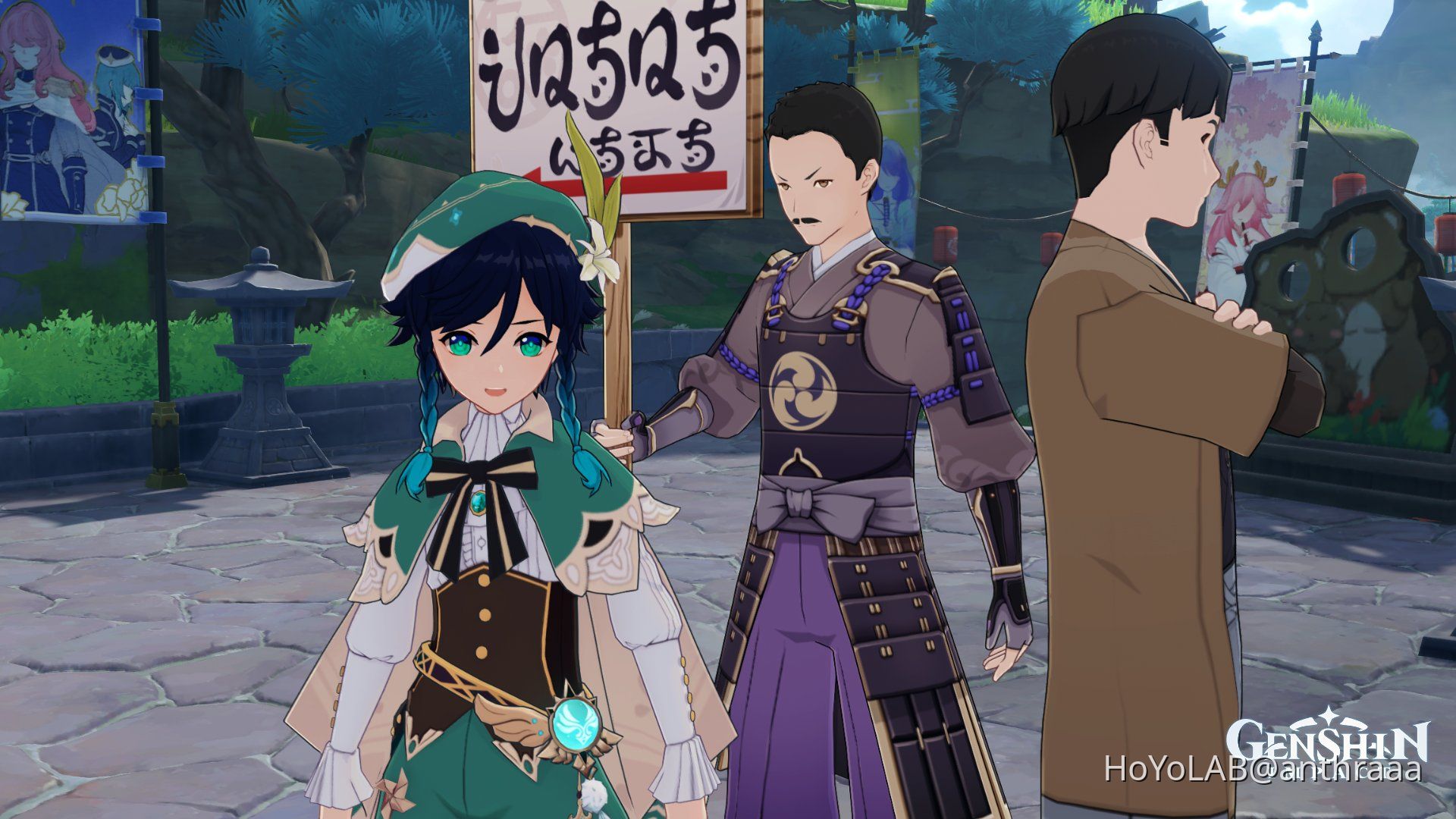 Venti traveling in inazuma Genshin Impact | HoYoLAB