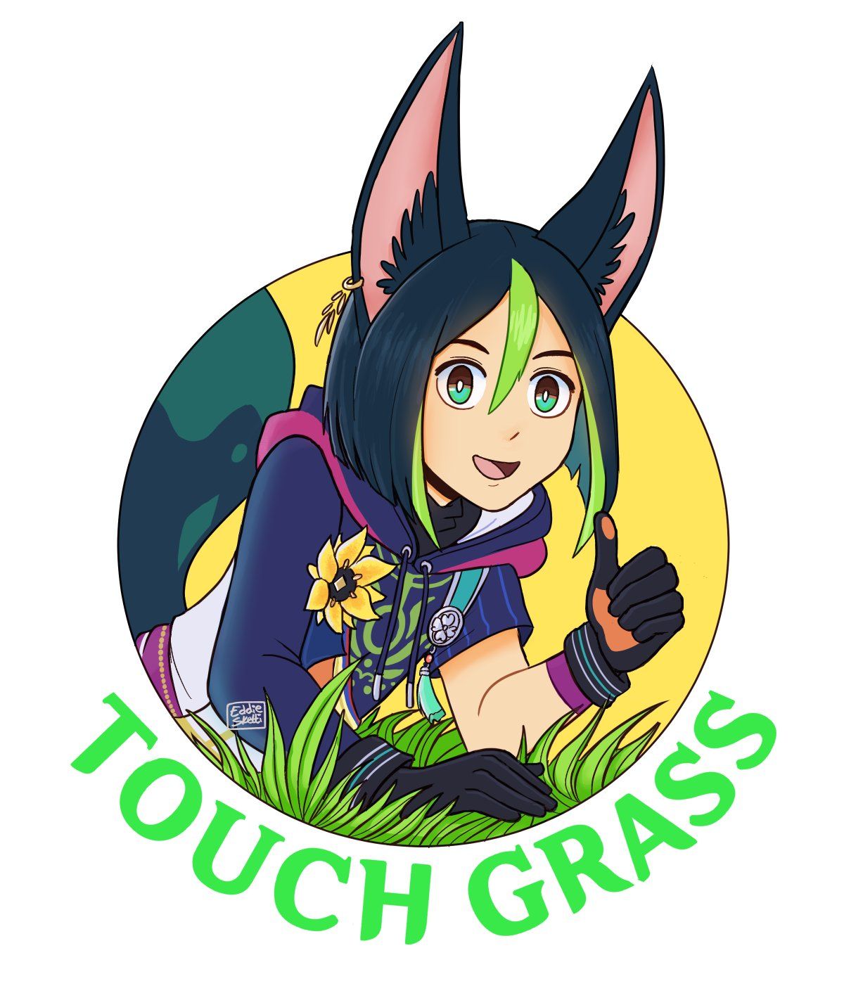 Touch Grass Genshin Impact | HoYoLAB