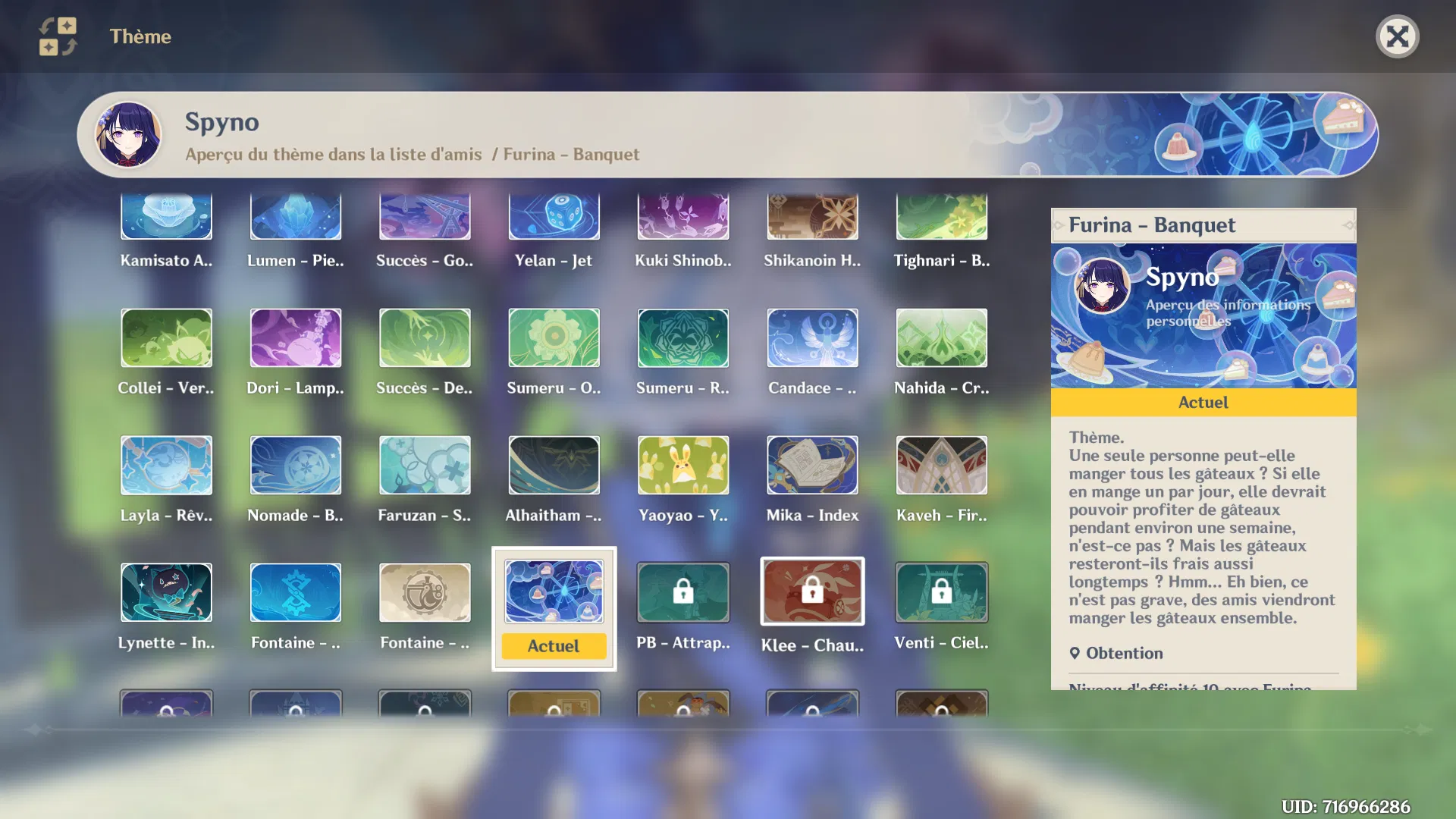 Furina affinité 10 et oui ^w^ Genshin Impact | HoYoLAB