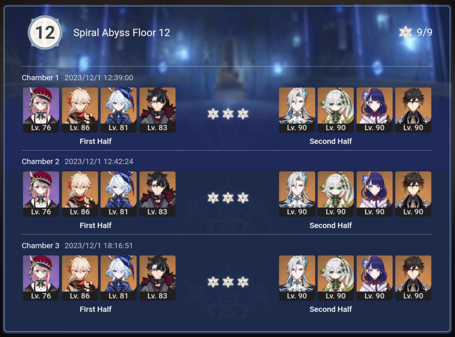 My Wrio freeze team is finally decent enough for the abyss Genshin ...