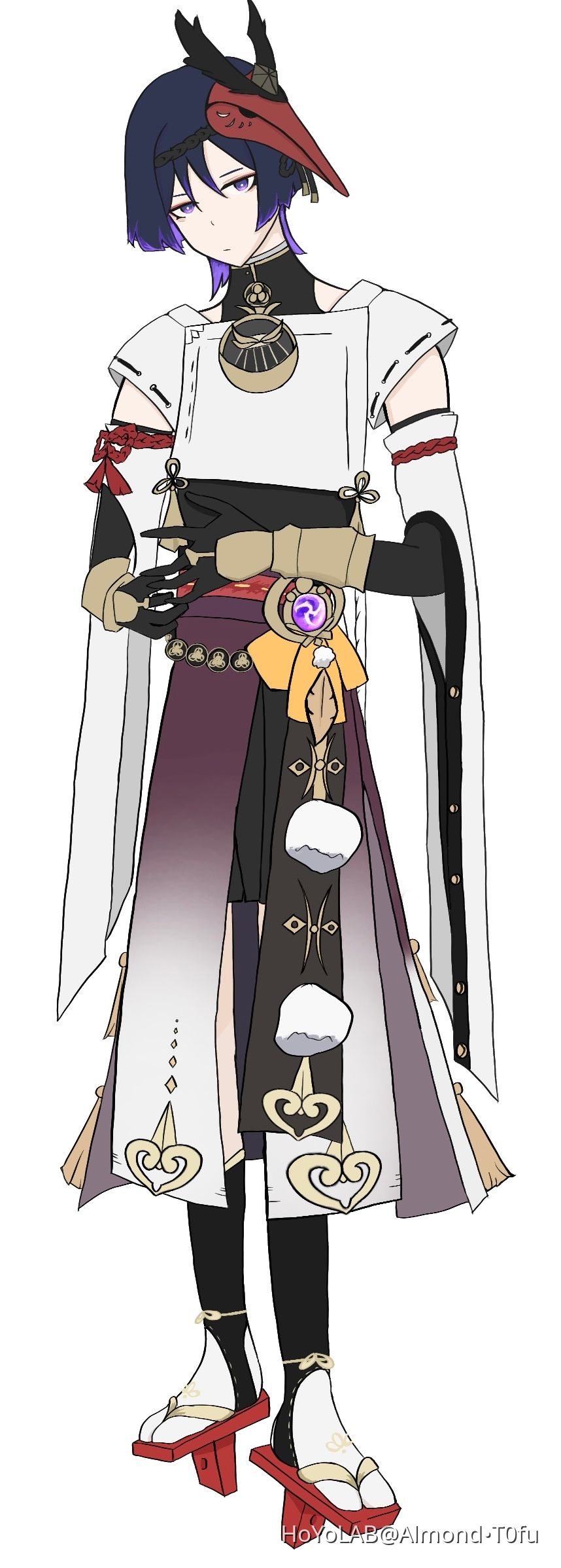 Scara in kujou sara’s outfit Genshin Impact | HoYoLAB