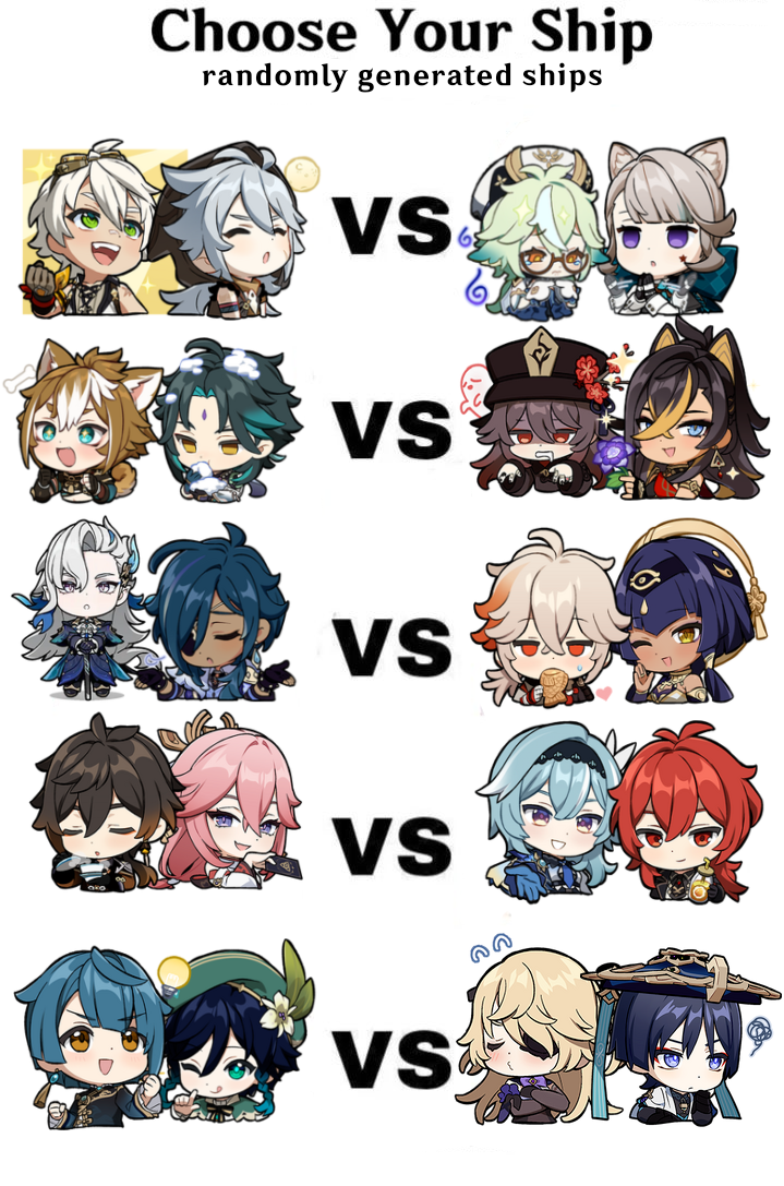 Randomly generated ships. Genshin Impact | HoYoLAB