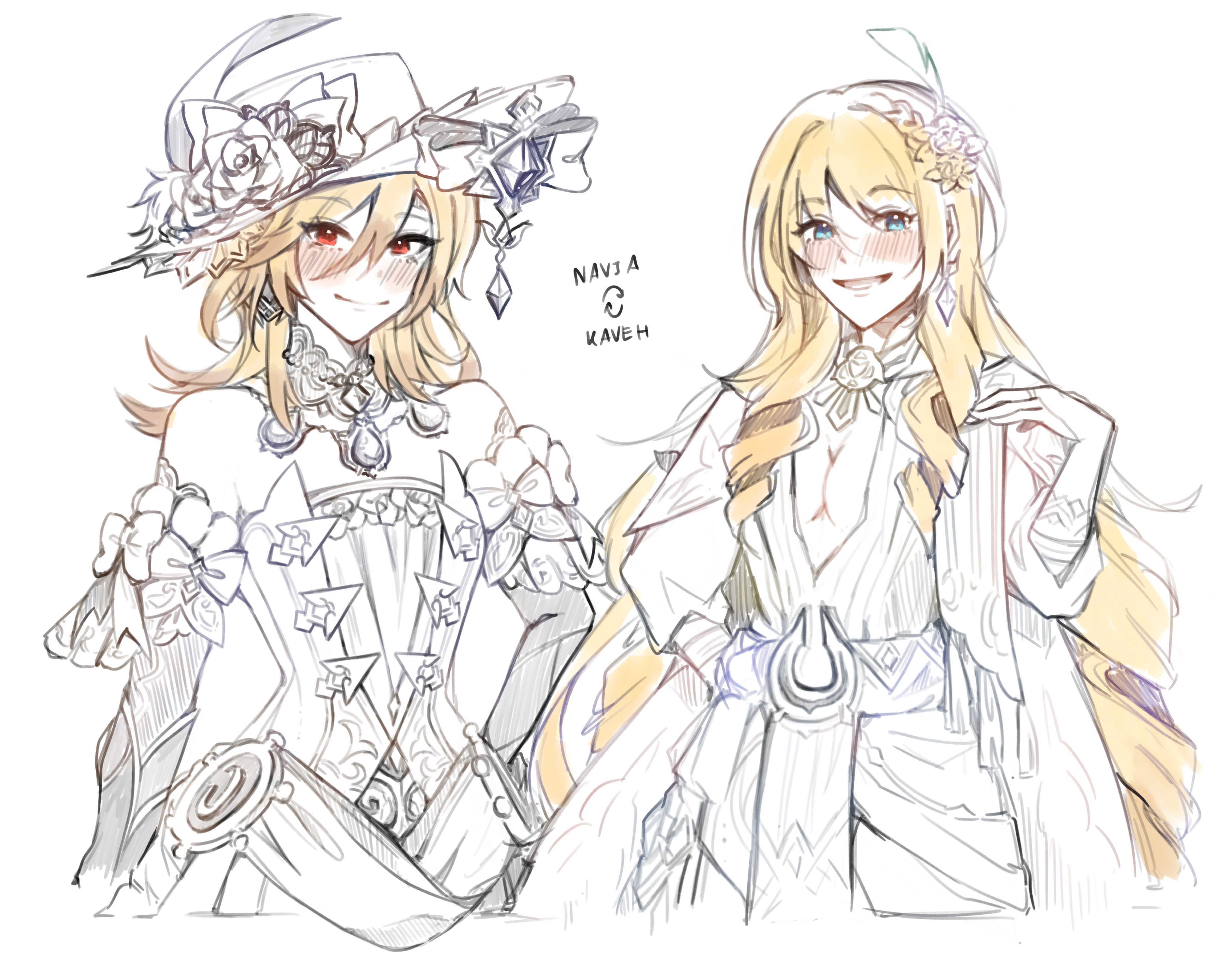 navia - kaveh 🔁 outfit Genshin Impact | HoYoLAB