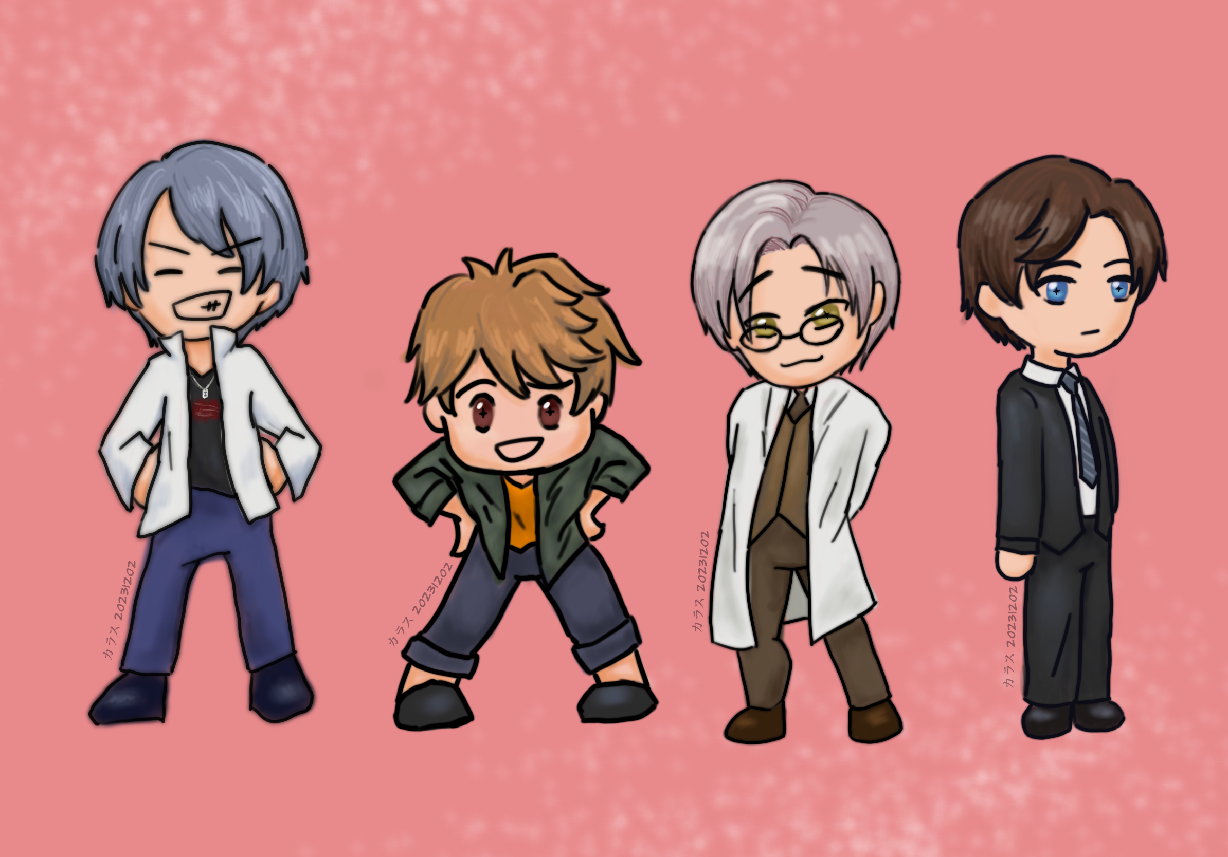 Practicing some chibis Tears of Themis | HoYoLAB