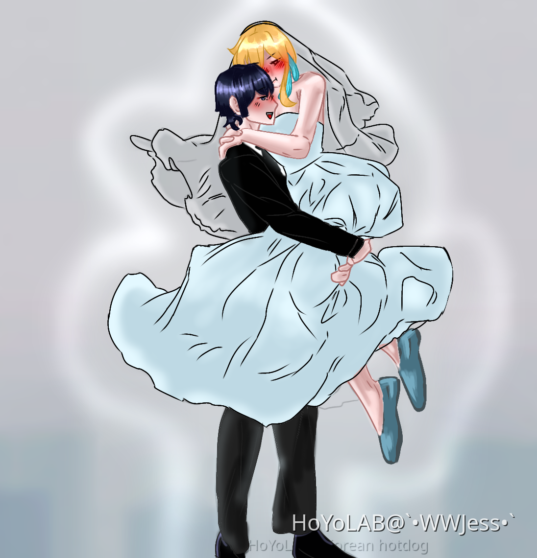 ScaraLumi fanart Genshin Impact | HoYoLAB