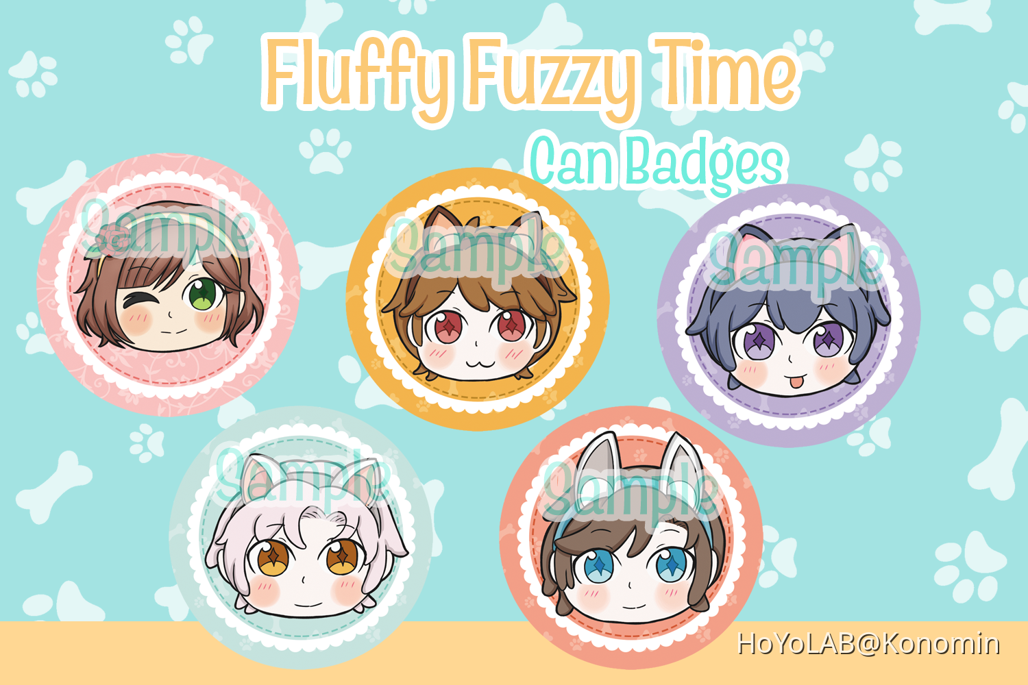 🌸 Fluffy Fuzzy Time - Badges Design 🌸 Tears of Themis | HoYoLAB