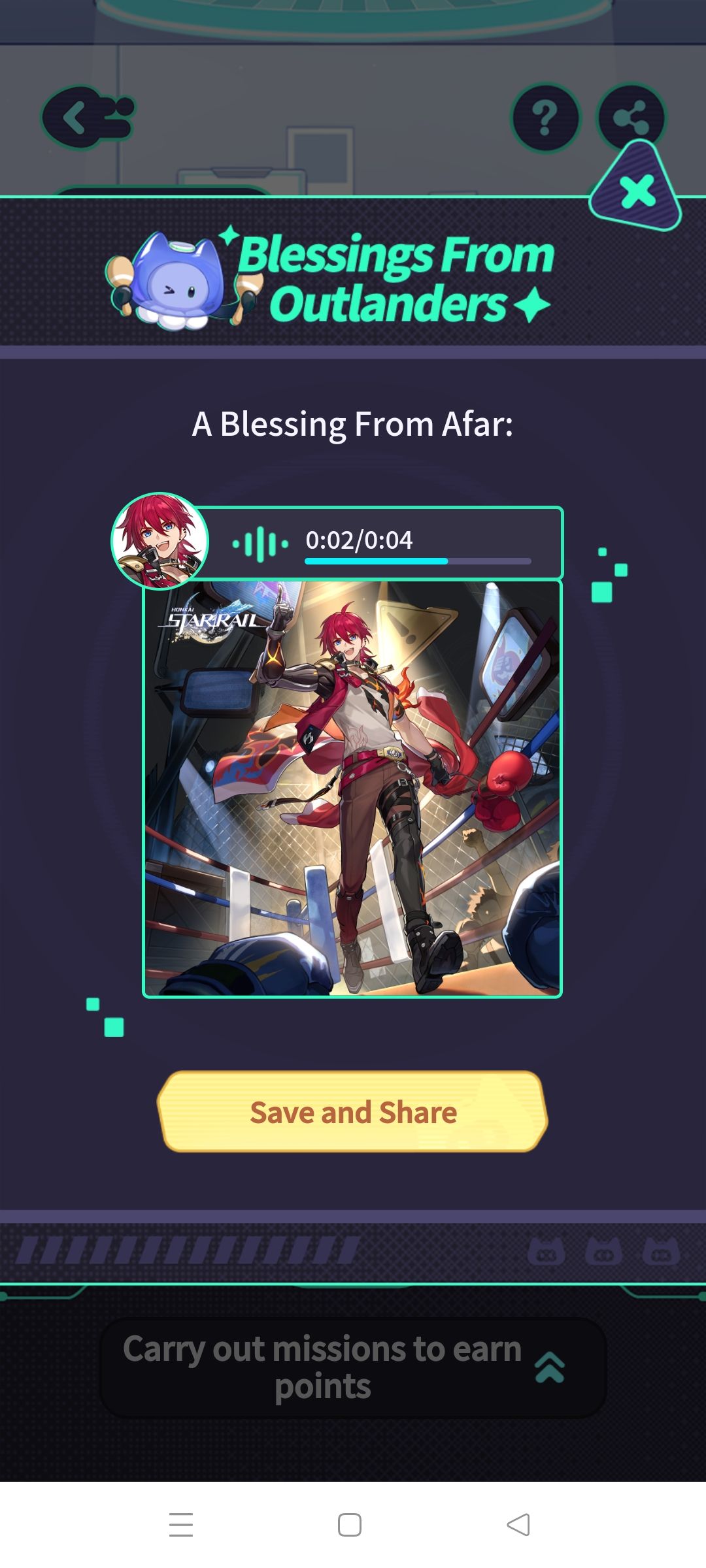 Yoo Luka voice message Honkai: Star Rail | HoYoLAB