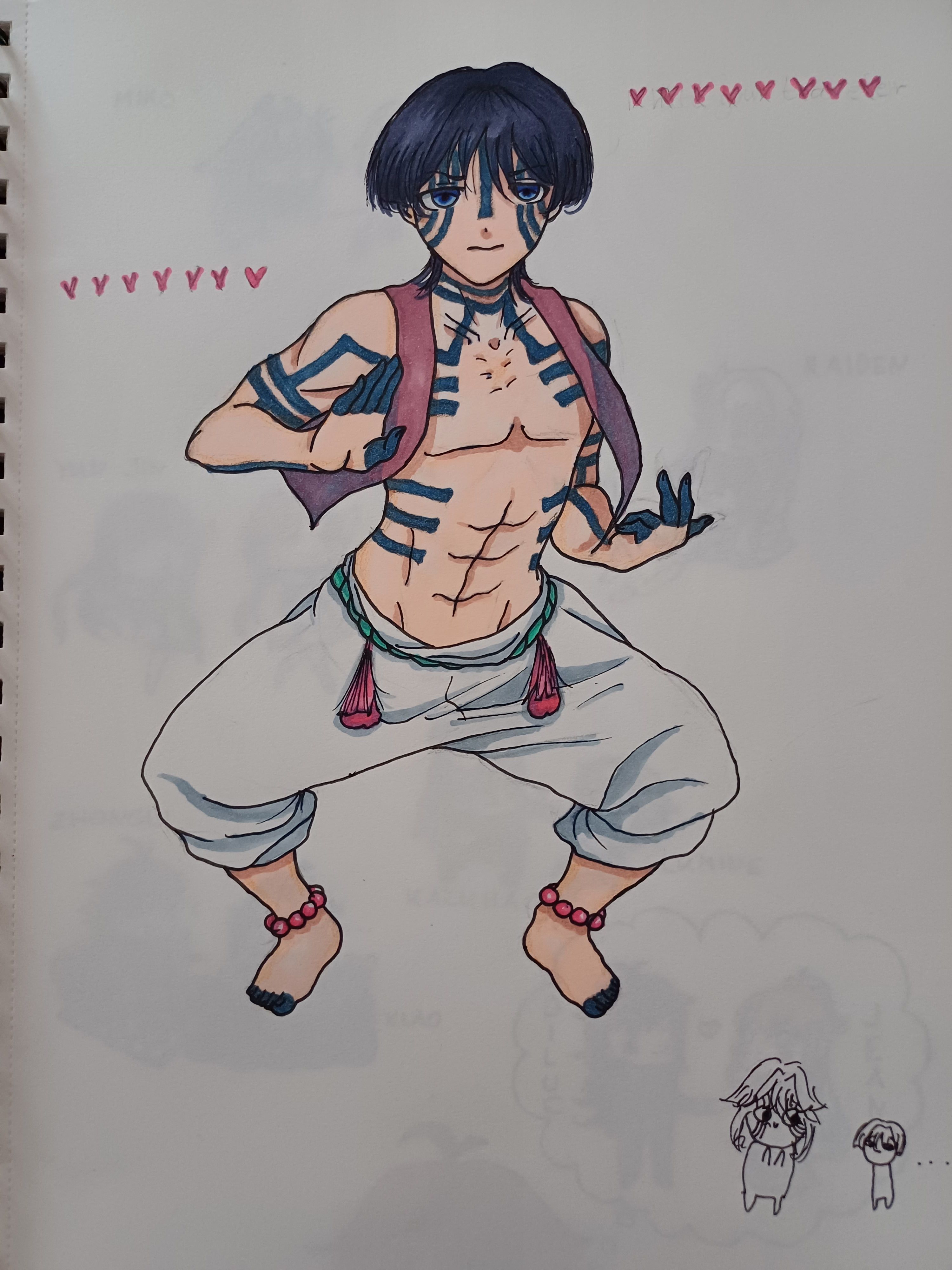 Scara in akazas clothes Genshin Impact | HoYoLAB