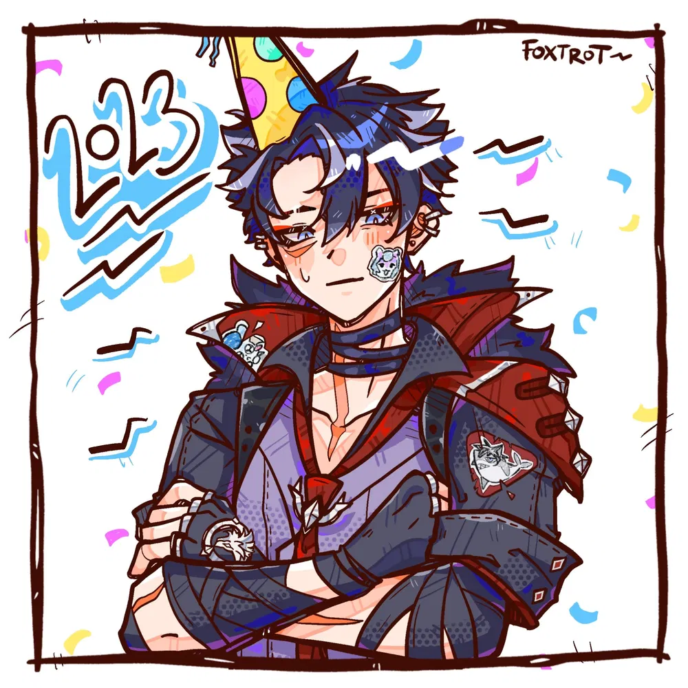 Late Wriothesley Birthday art Genshin Impact | HoYoLAB