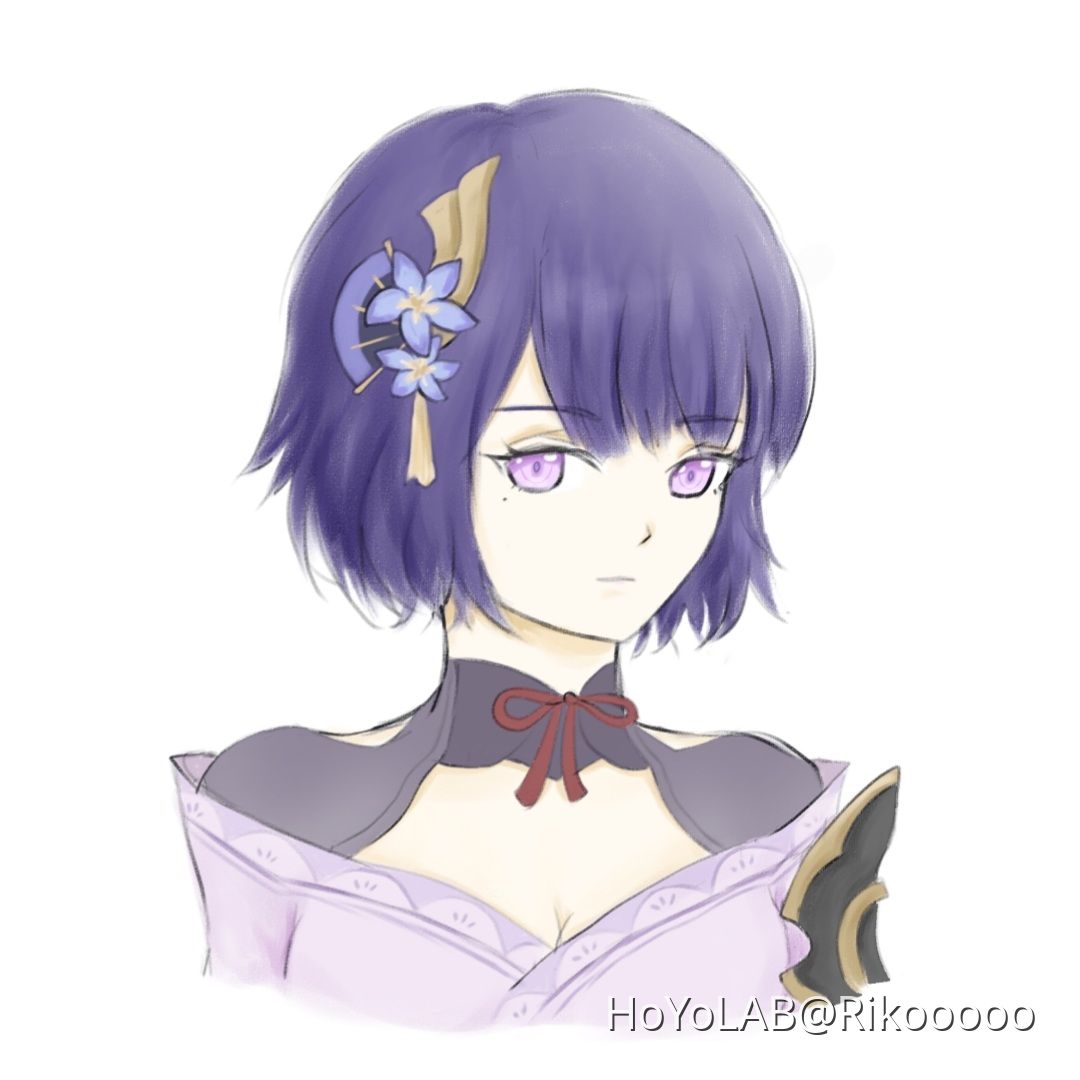 If Raiden had short hair Genshin Impact | HoYoLAB