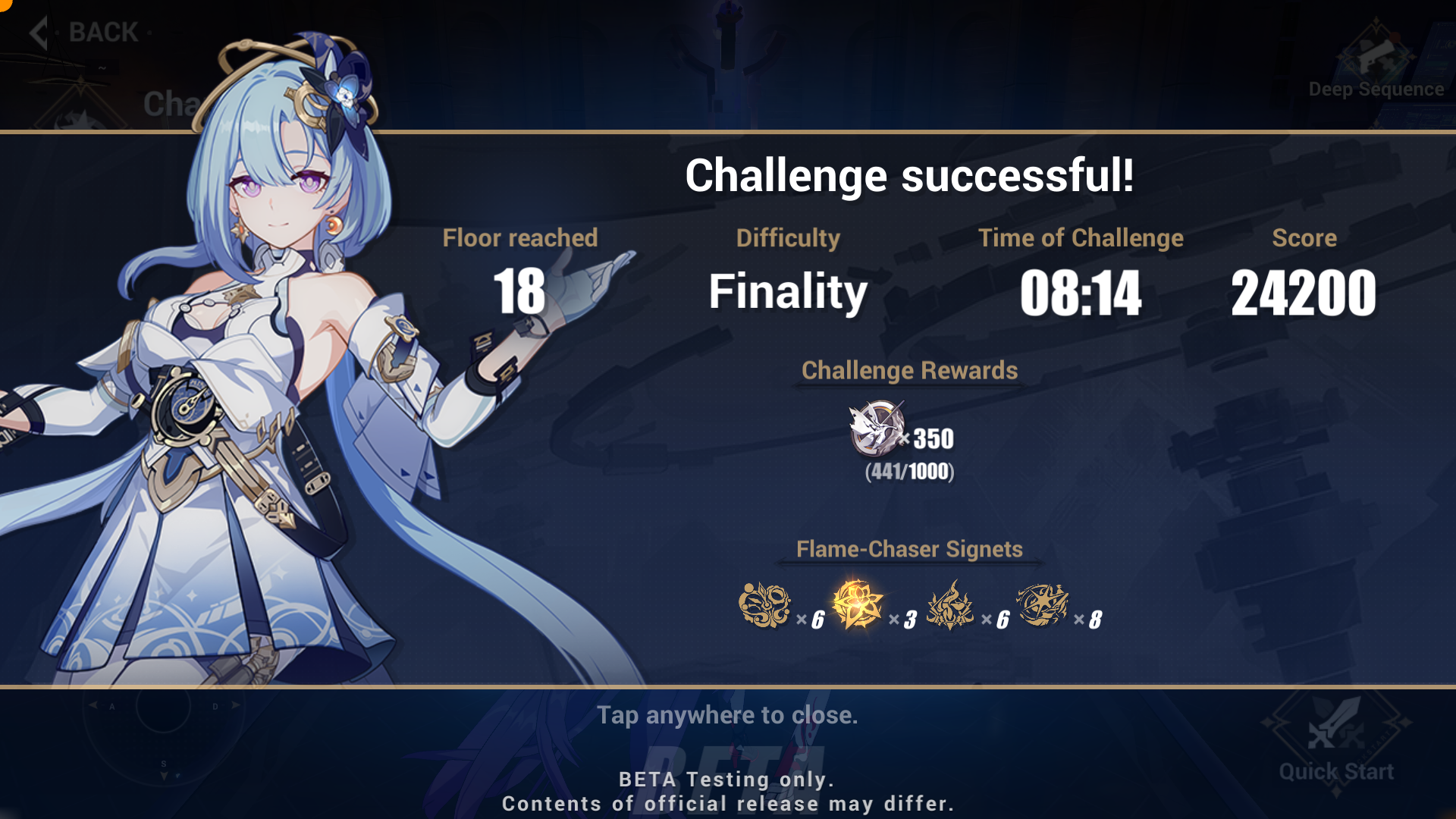 [Beta 7.1] Elysian Realm [Difficulty : Finality] With Cosmic Expression Honkai Impact 3rd | HoYoLAB