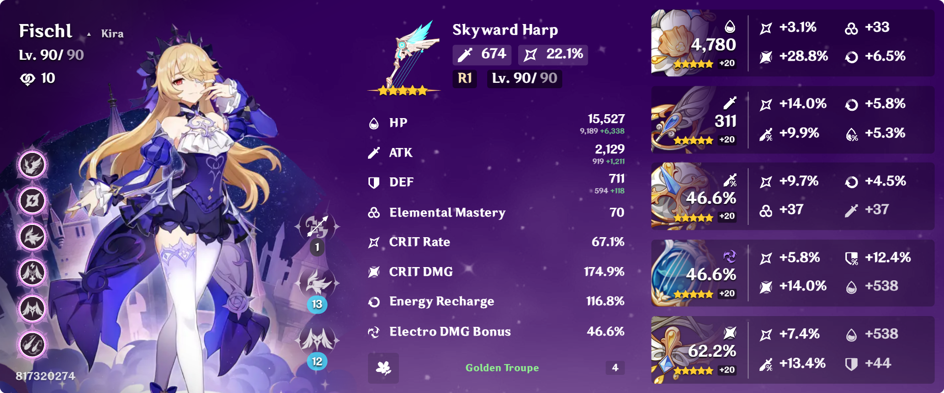 Fischl Build Part 2 Genshin Impact | HoYoLAB