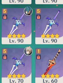i don't know what i want to say but i got r5 sacrifical sword Genshin ...