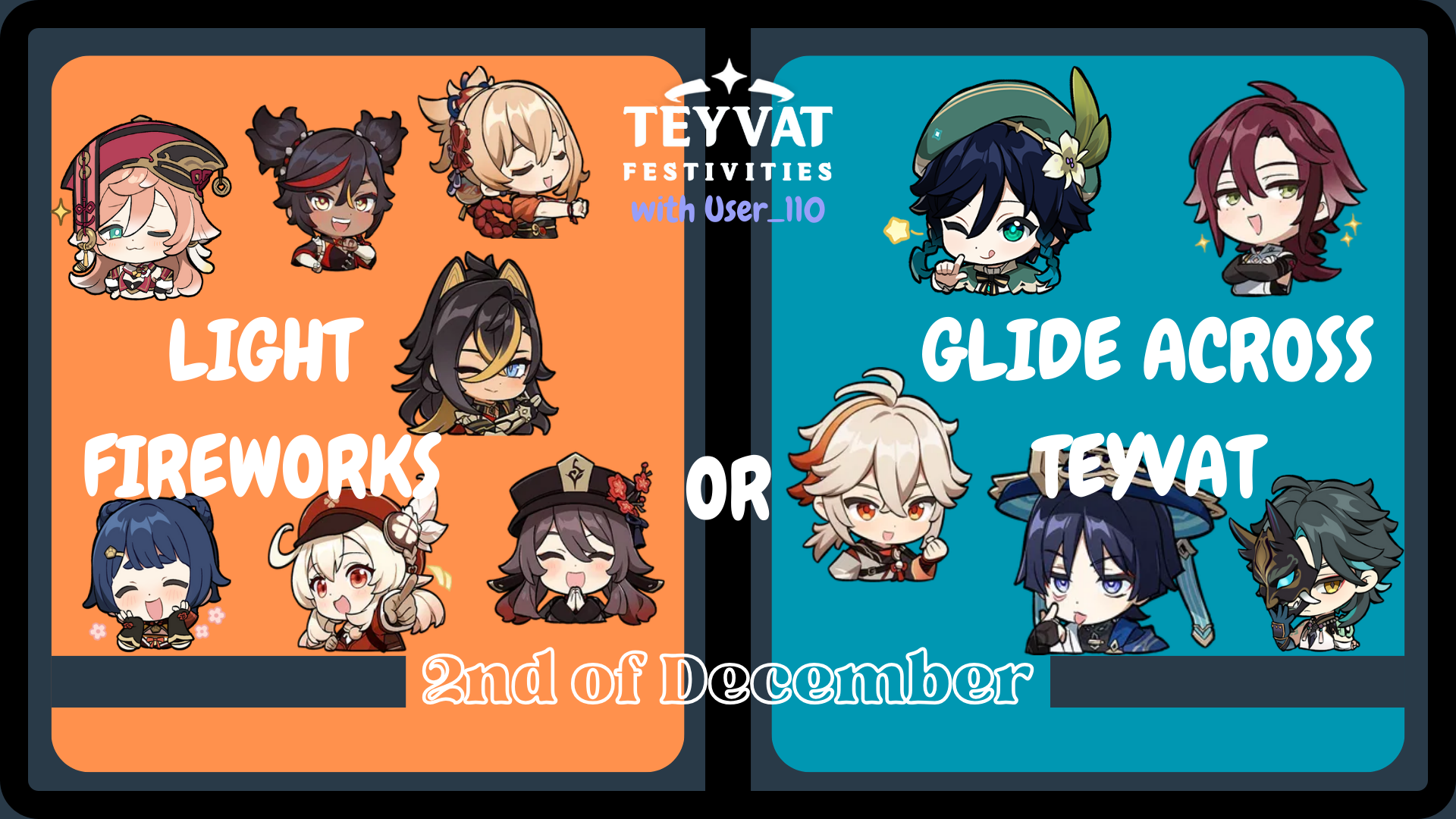 [Dec 2] Would you rather join the Pyro Girls or the Anemo Boys? Genshin Impact | HoYoLAB